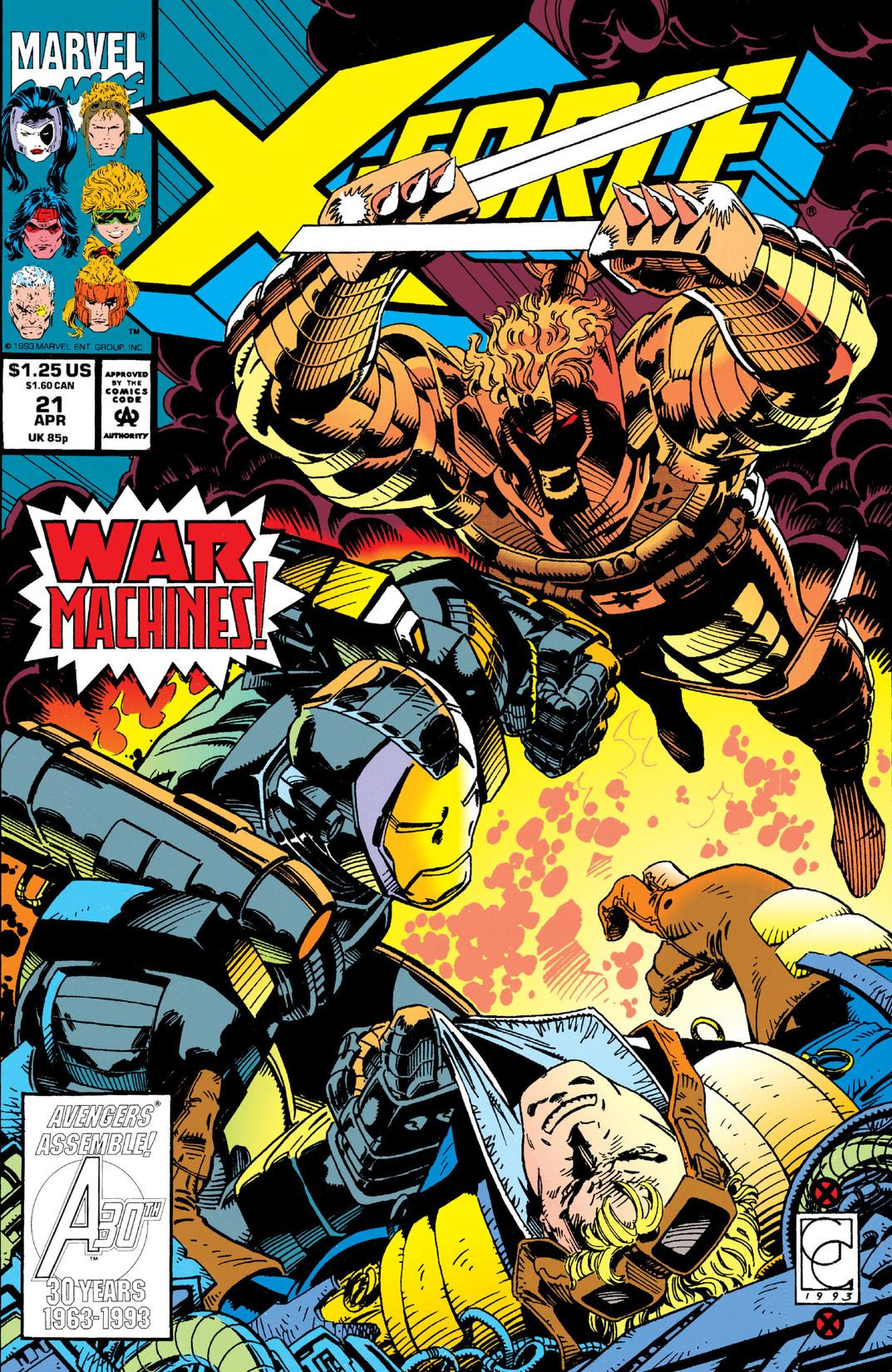 X Force Vol 1 21 Marvel Database Fandom Powered By Wikia