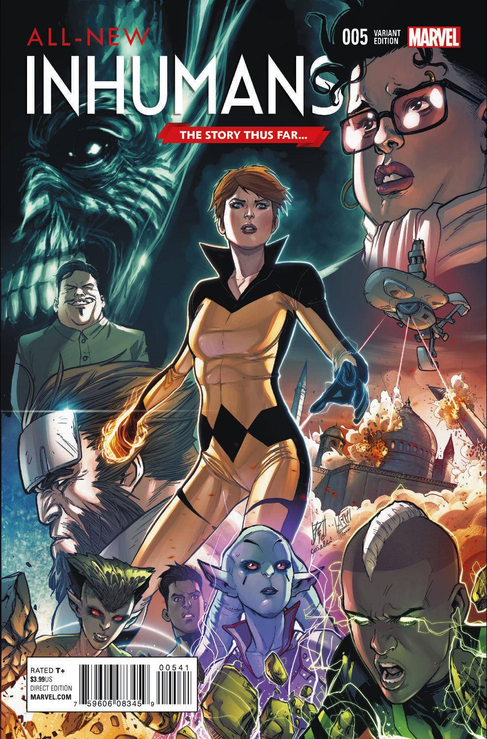 Image All New Inhumans Vol 1 5 Story Thus Far Variant Marvel Database Fandom Powered