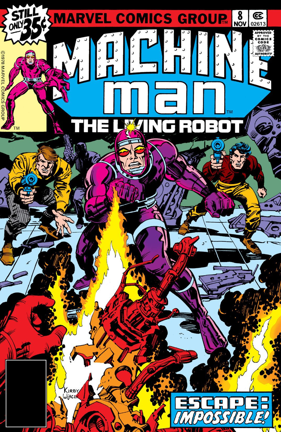 Machine Man Vol 1 8 | Marvel Database | Fandom
