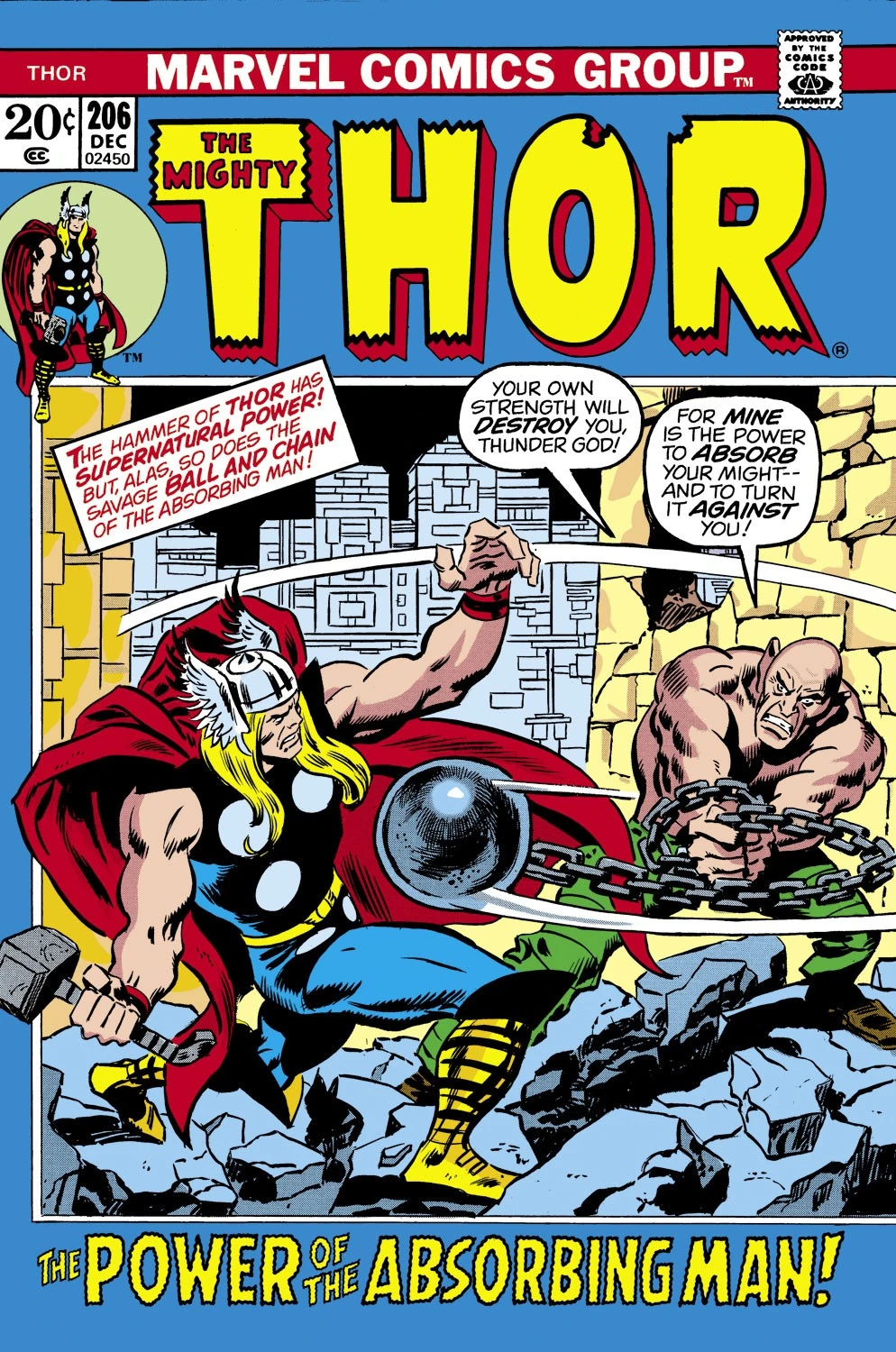 Thor Vol 1 206 | Marvel Database | Fandom