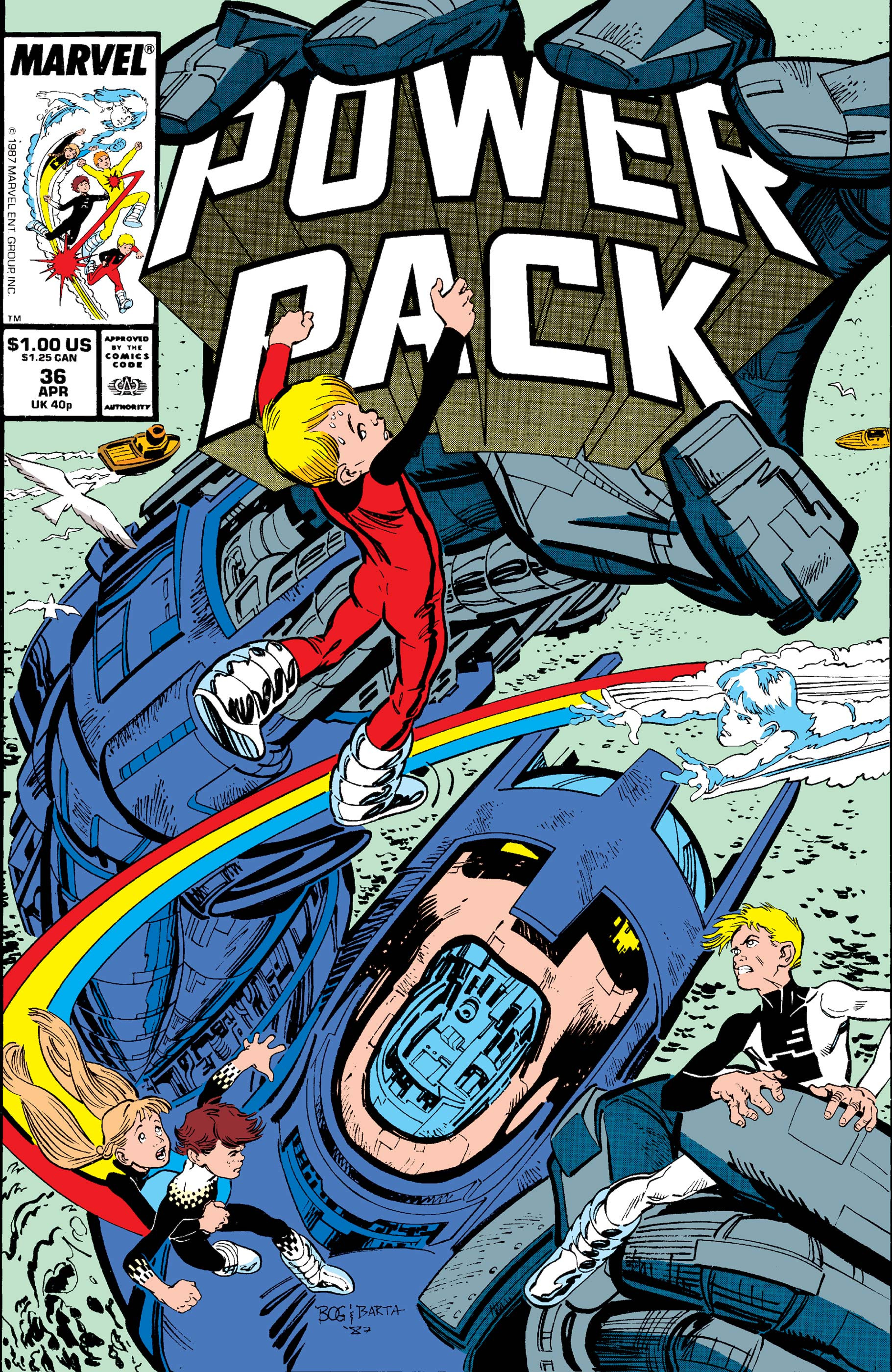 Power Pack Vol 1 36 Marvel Database Fandom Powered By Wikia