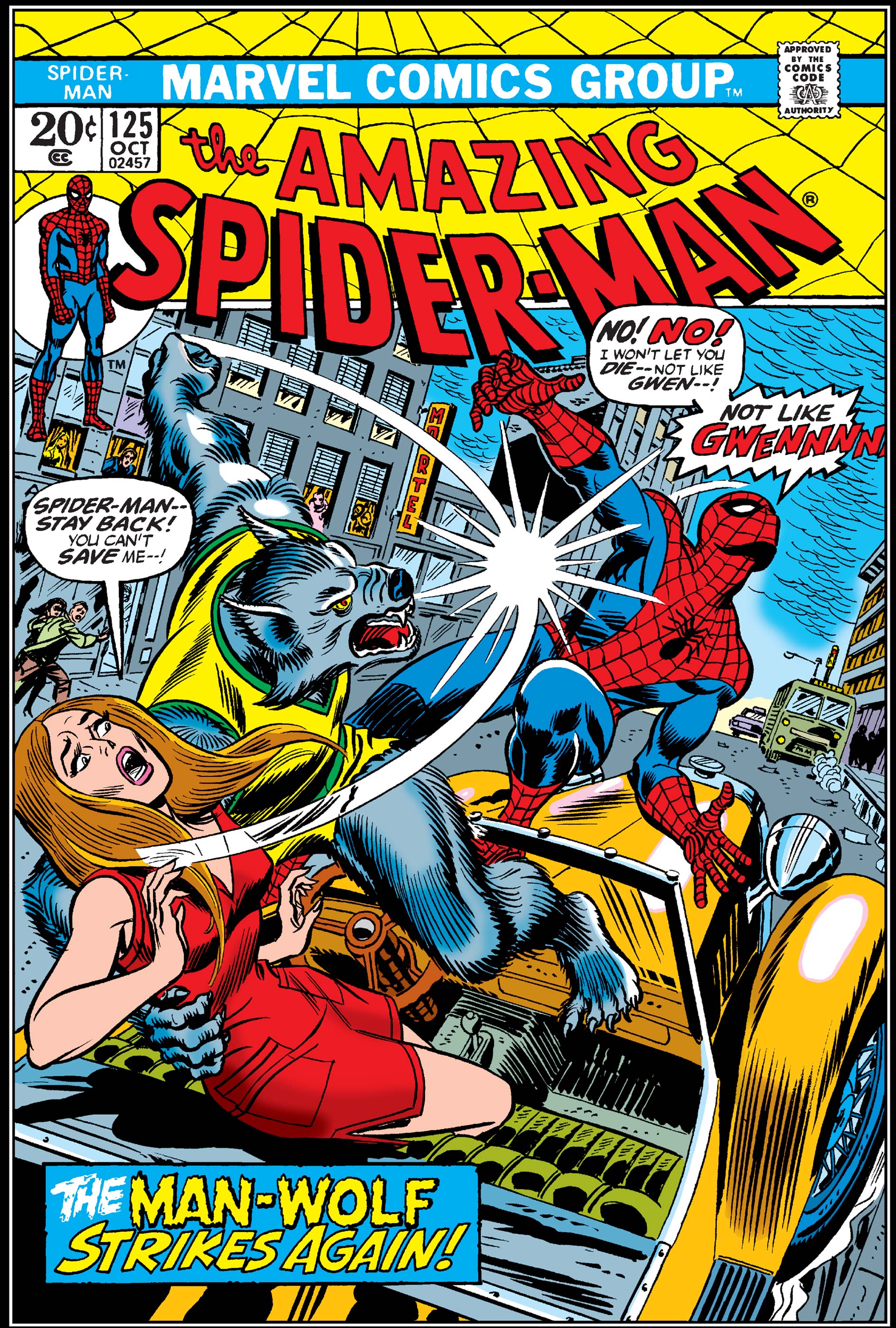 Amazing Spider Man Vol 1 125 Marvel Database Fandom Powered By Wikia