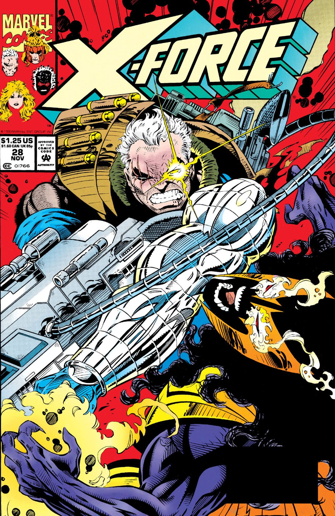 X Force Vol 1 28 Marvel Database Fandom Powered By Wikia