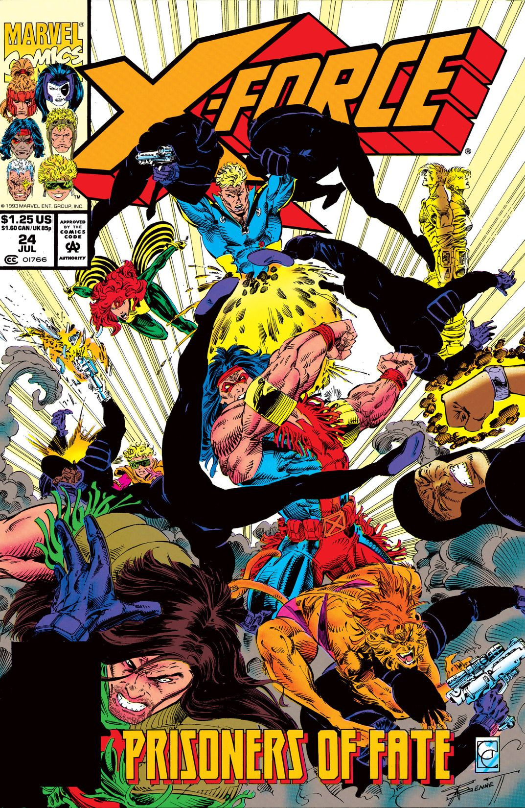 X Force Vol 1 24 Marvel Database Fandom Powered By Wikia