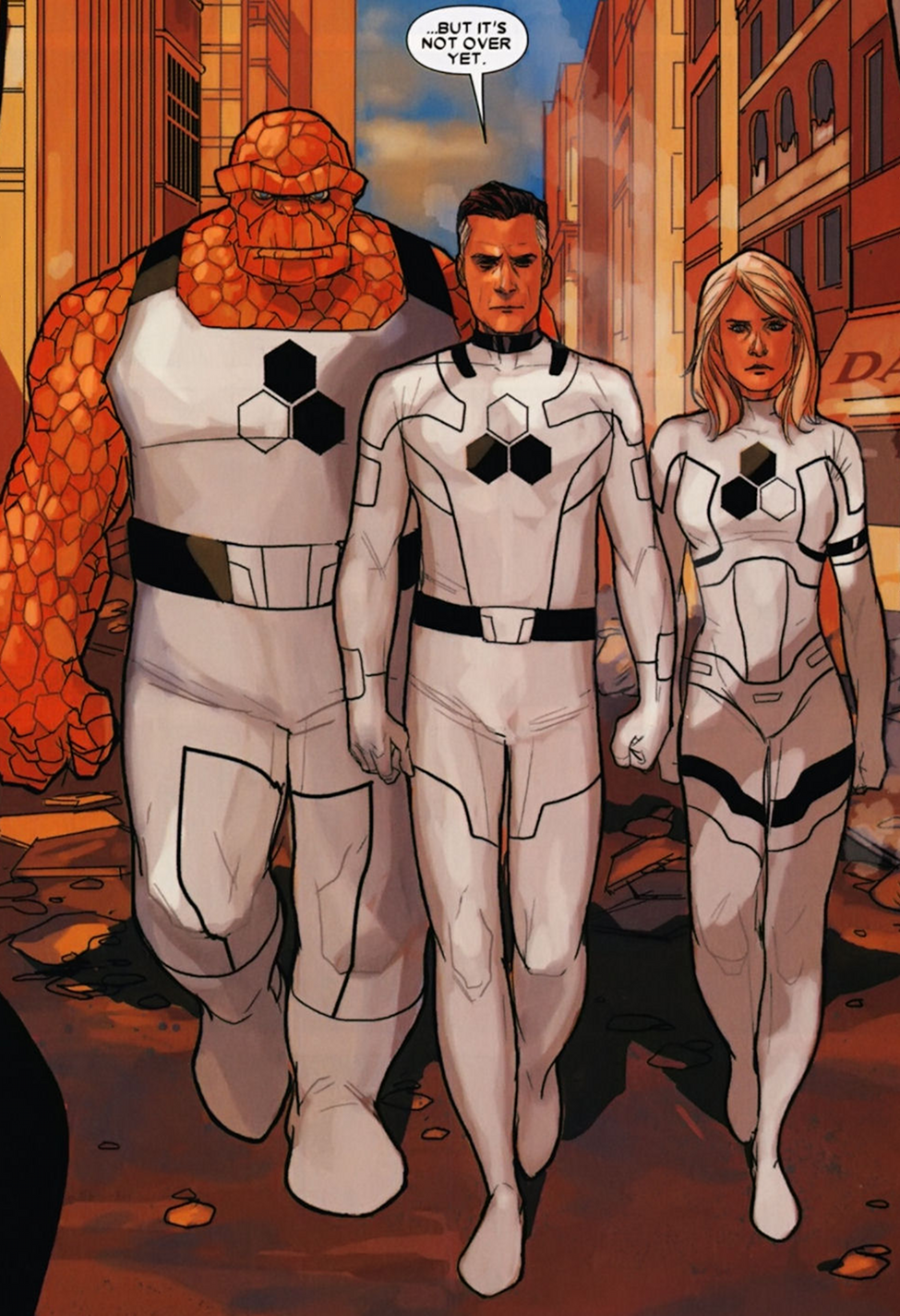 Image - Benjamin Grimm (Earth-616) Reed Richards (Earth-616) Susan ...