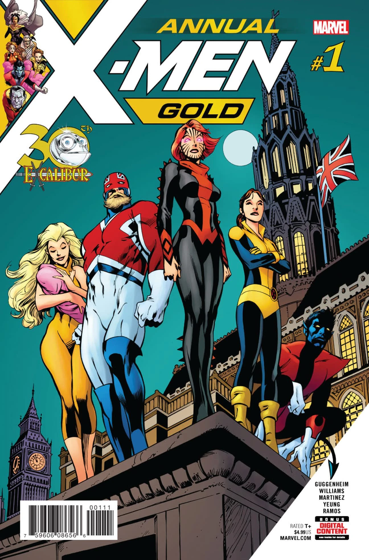 X-Men: Gold Annual Vol 1 1 | Marvel Database | FANDOM powered by Wikia
