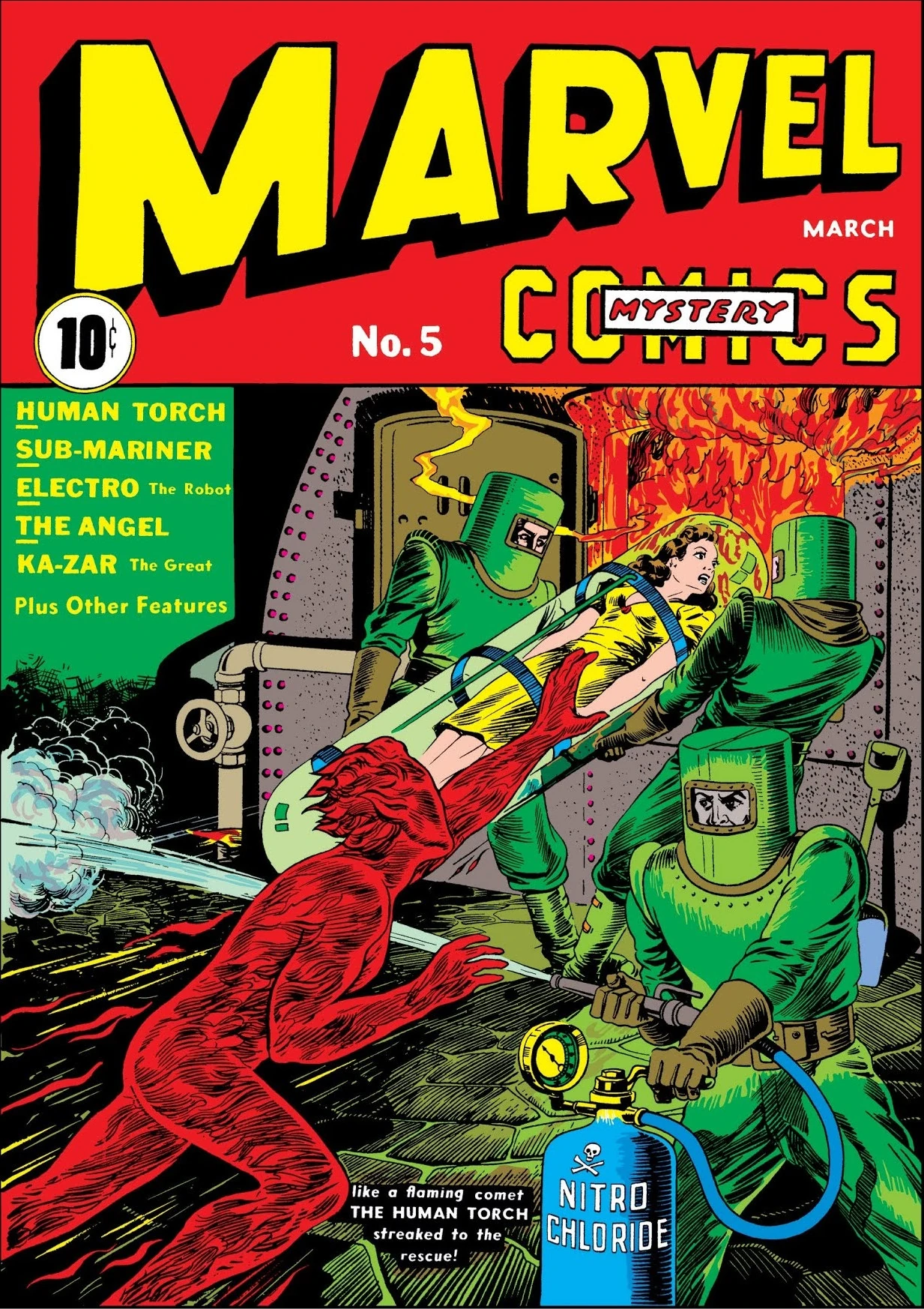 Marvel Mystery Comics Vol 1 5 | Marvel Database | Fandom