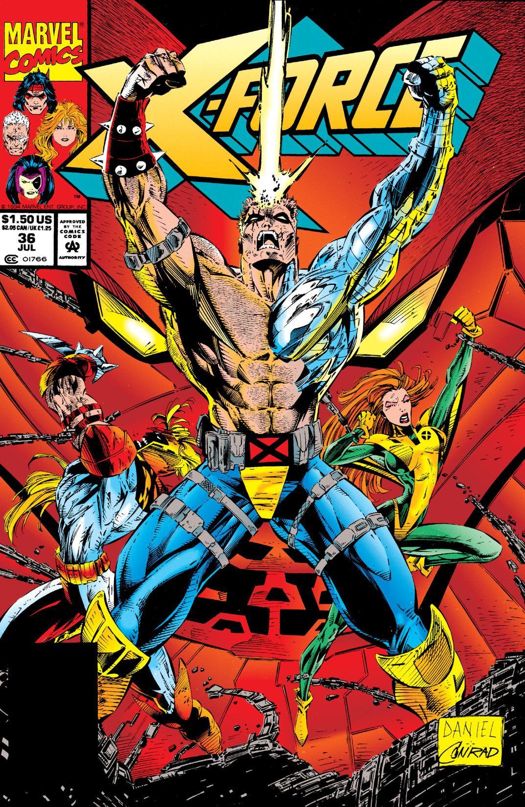 X Force Vol 1 36 Marvel Database Fandom Powered By Wikia