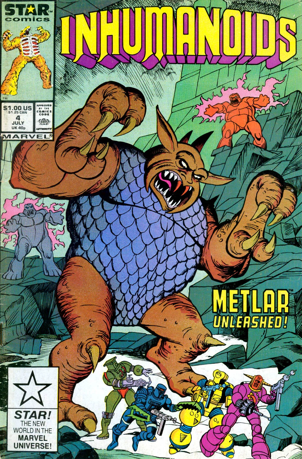 Inhumanoids Vol 1 4 | Marvel Database | FANDOM powered by Wikia