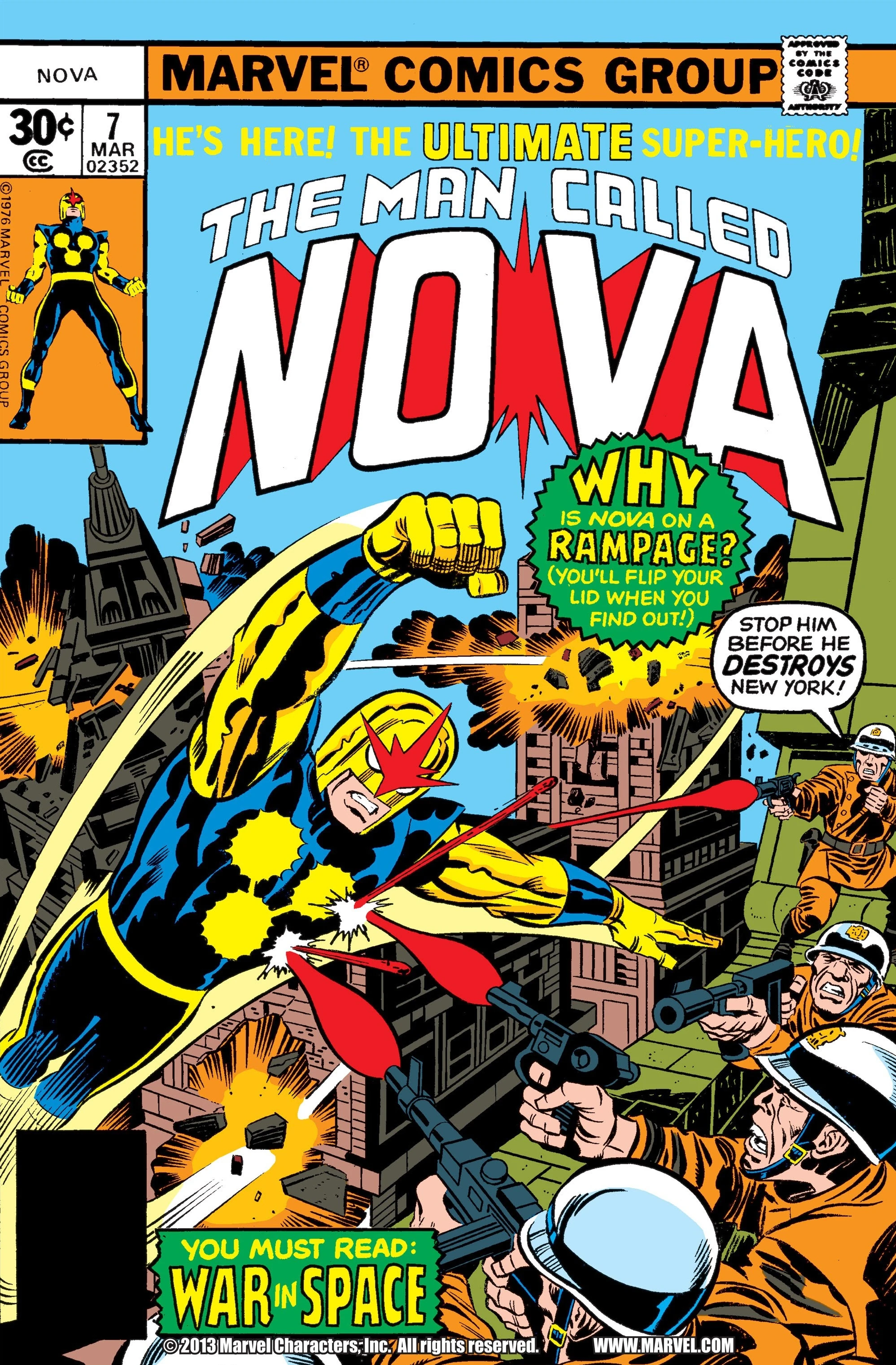 Nova Vol 1 7 | Marvel Database | Fandom