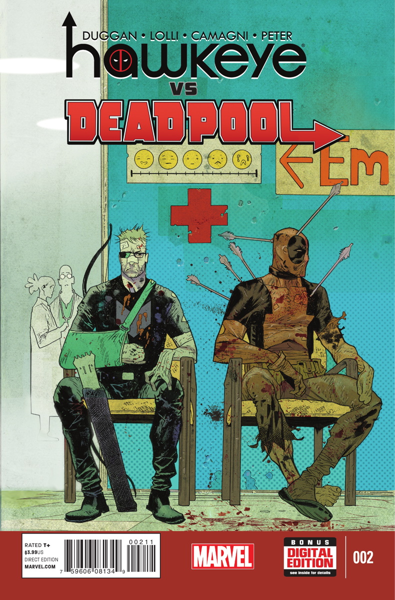 Hawkeye Vs Deadpool Vol 1 2 Marvel Database Fandom Powered By Wikia