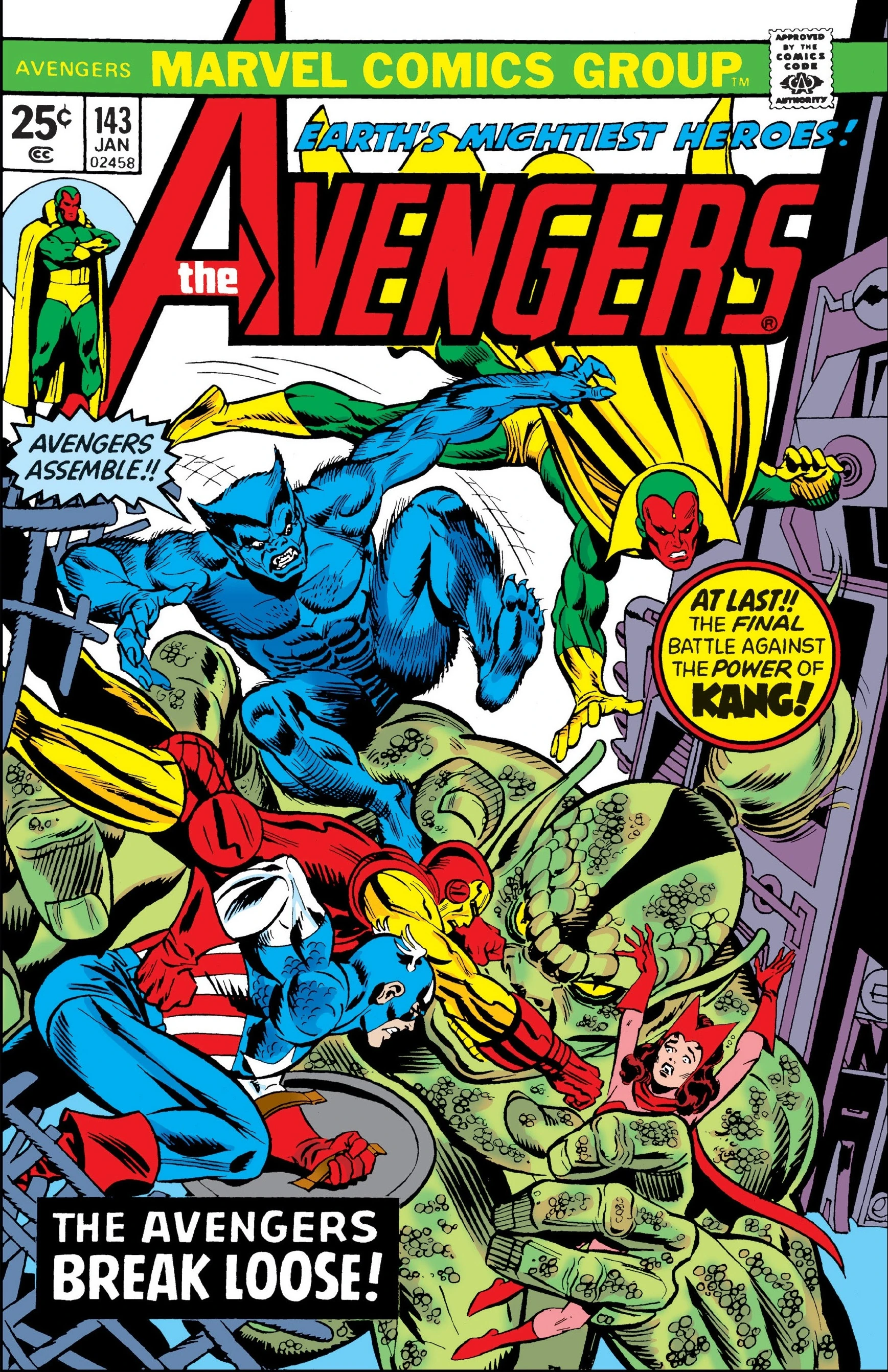 Avengers Vol 1 143 | Marvel Database | Fandom