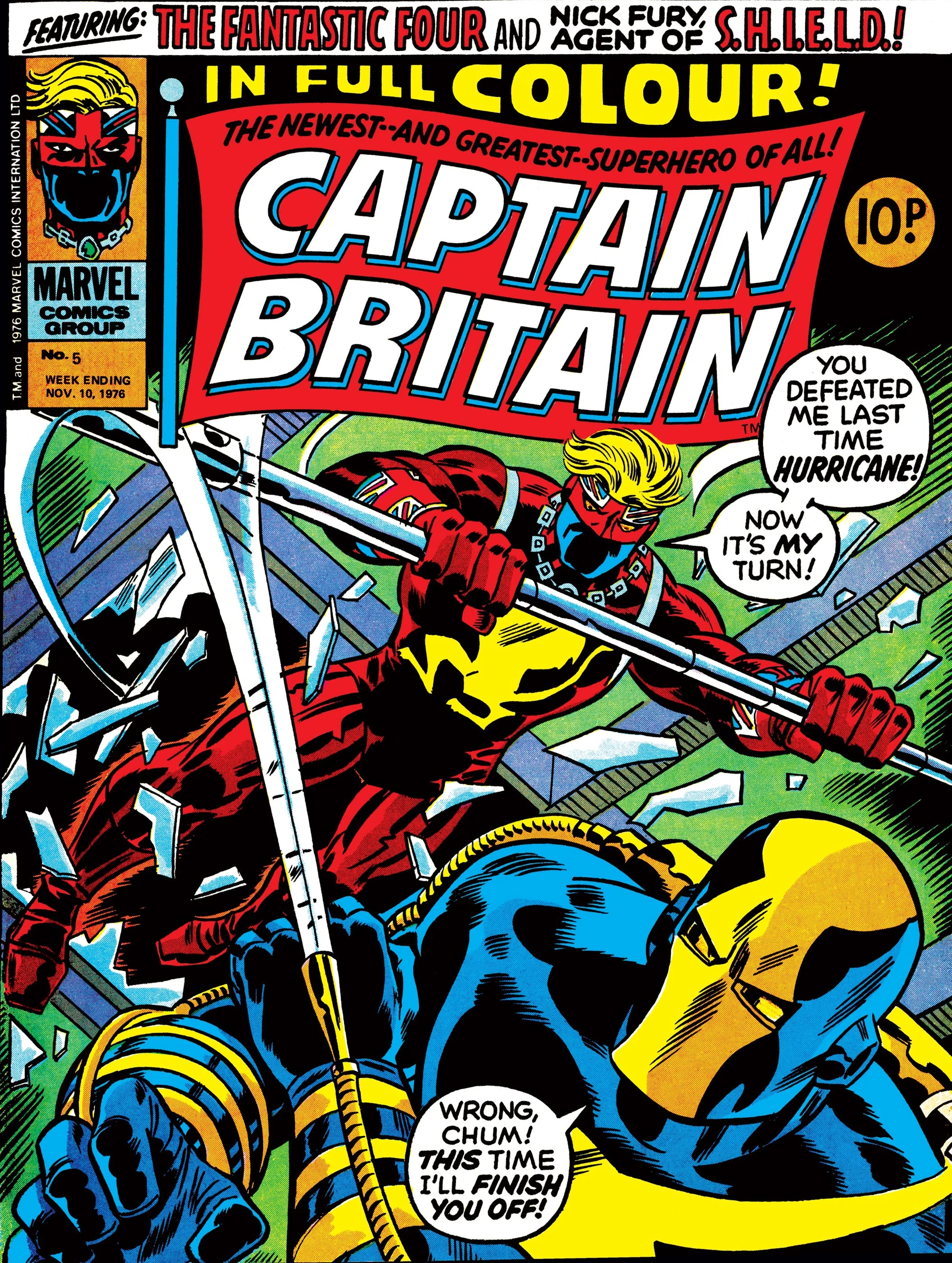 Captain Britain Vol 1 5 | Marvel Database | Fandom