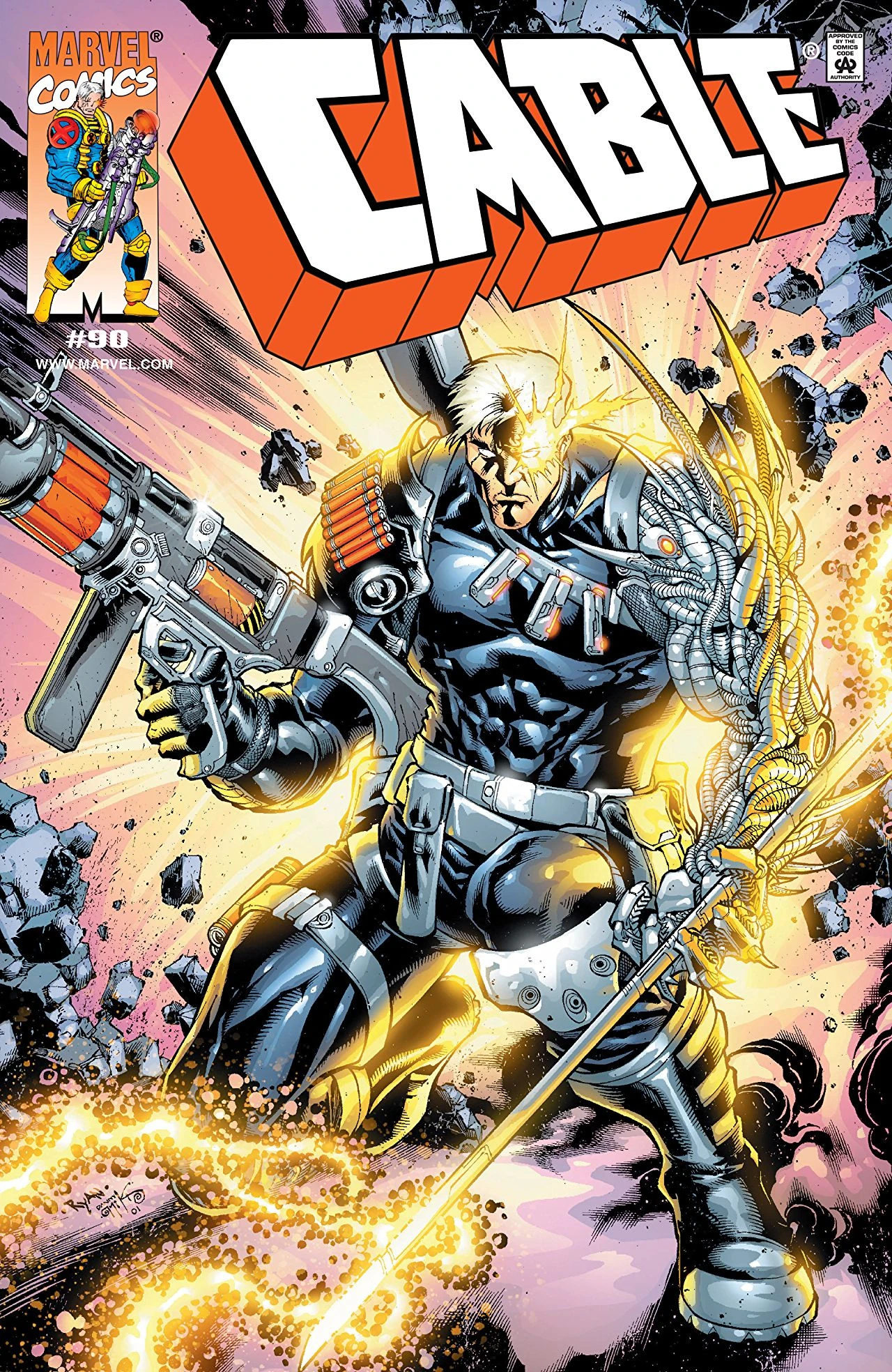 Cable Vol 1 90 | Marvel Database | FANDOM powered by Wikia