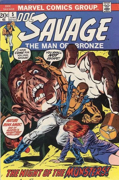Doc Savage Vol 1 5 | Marvel Database | FANDOM powered by Wikia