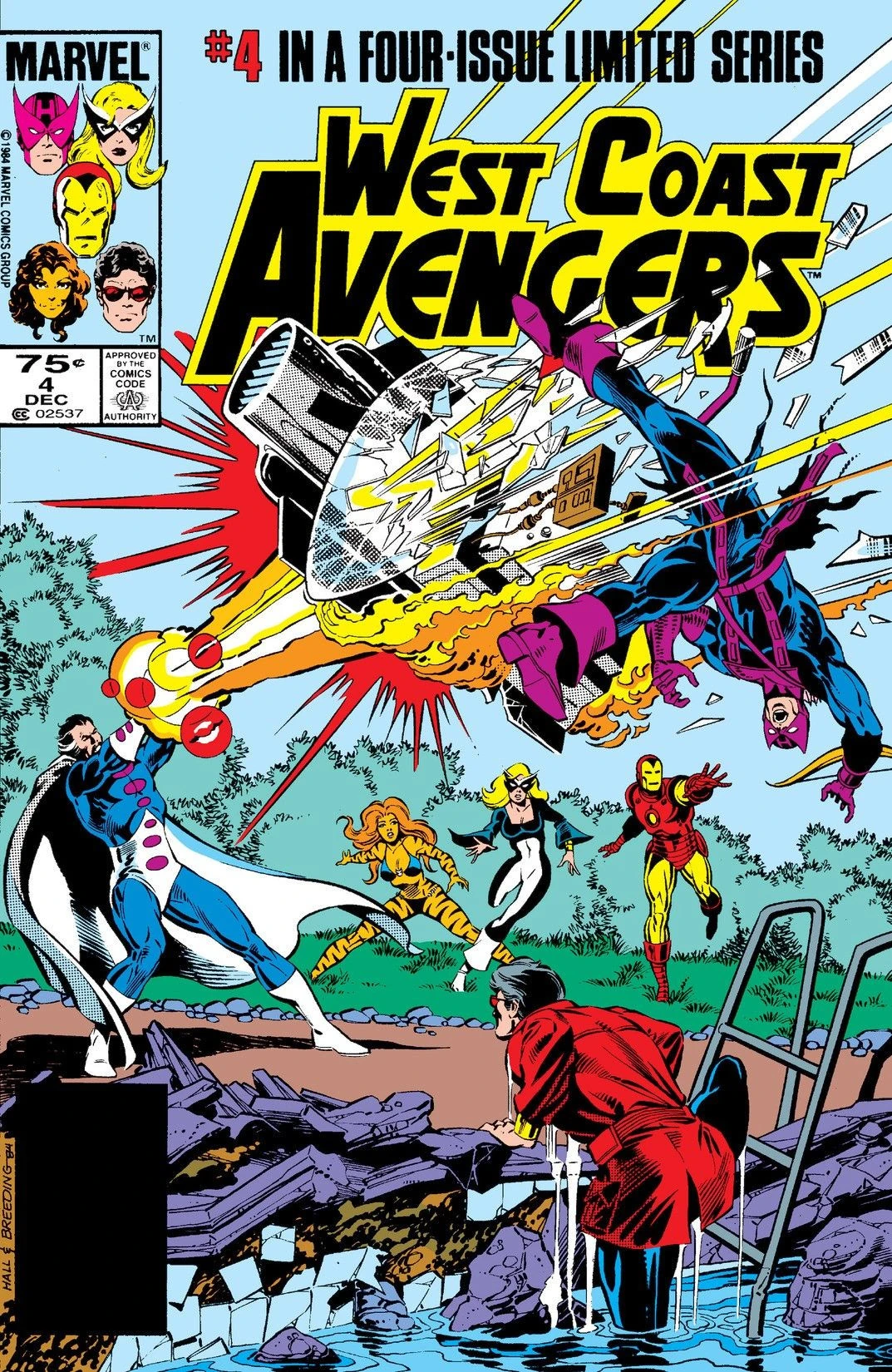 West Coast Avengers Vol 1 4 Marvel Database Fandom Powered By Wikia