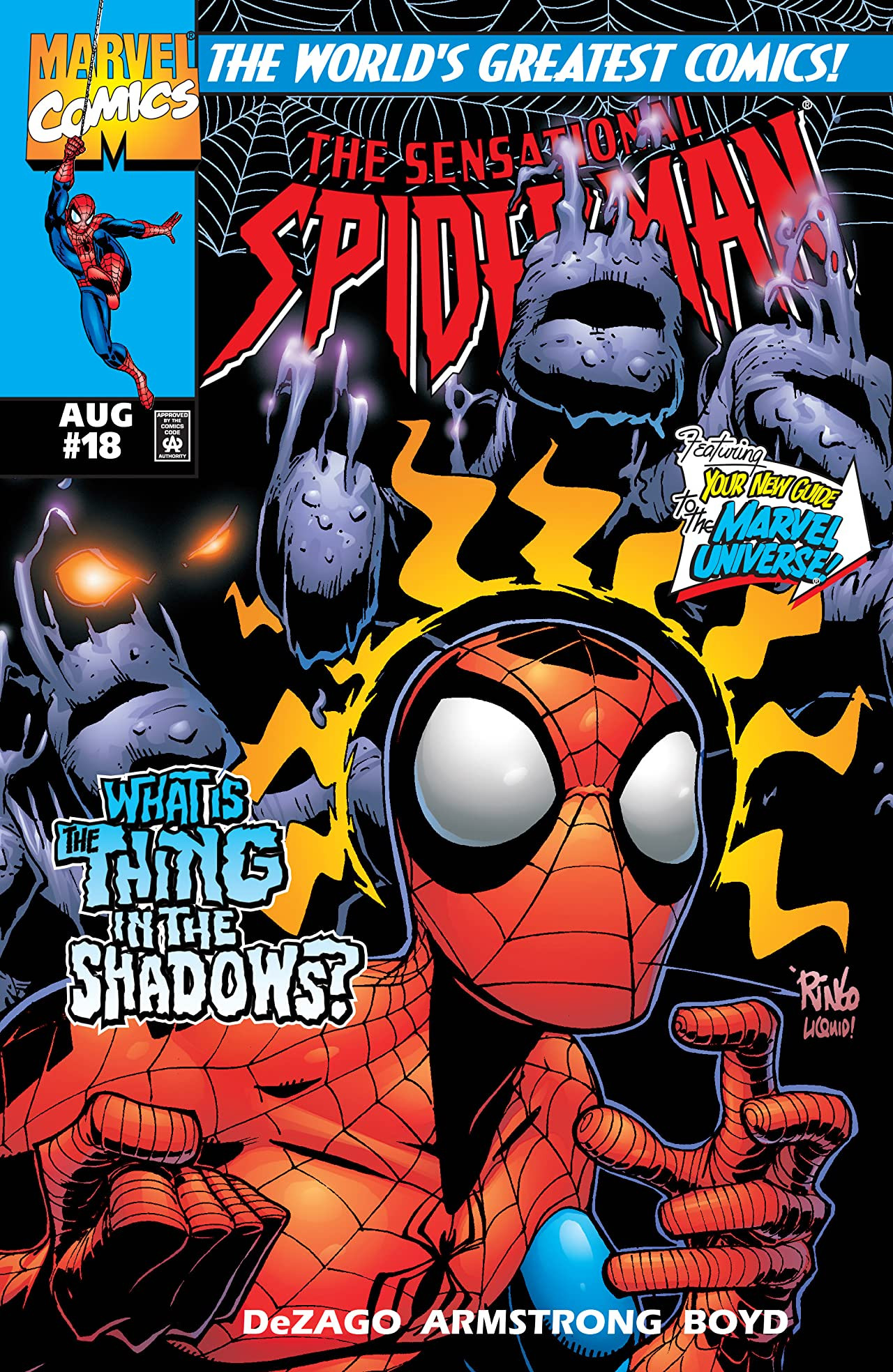 Sensational Spider Man Vol 1 18 Marvel Database Fandom Powered By Wikia