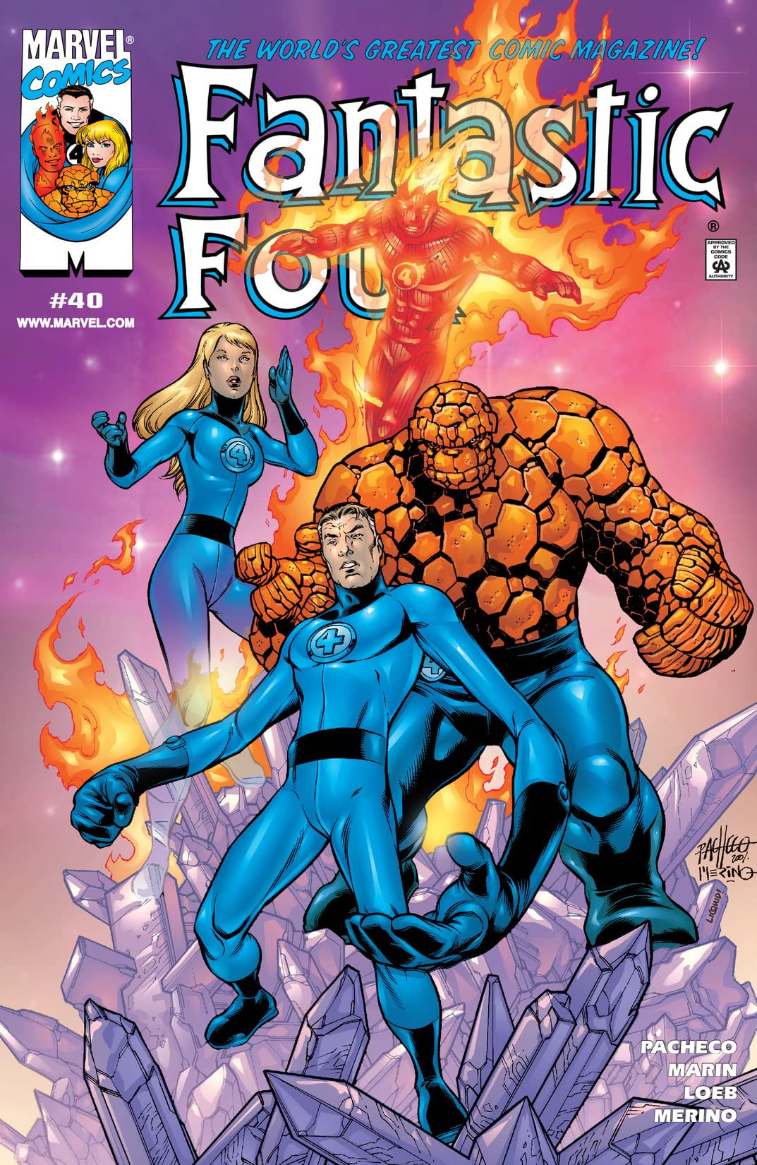 Fantastic Four Vol 3 40 | Marvel Database | FANDOM powered by Wikia Fantastic Four Vol 3 40 | Marvel Database | FANDOM powered by Wikia