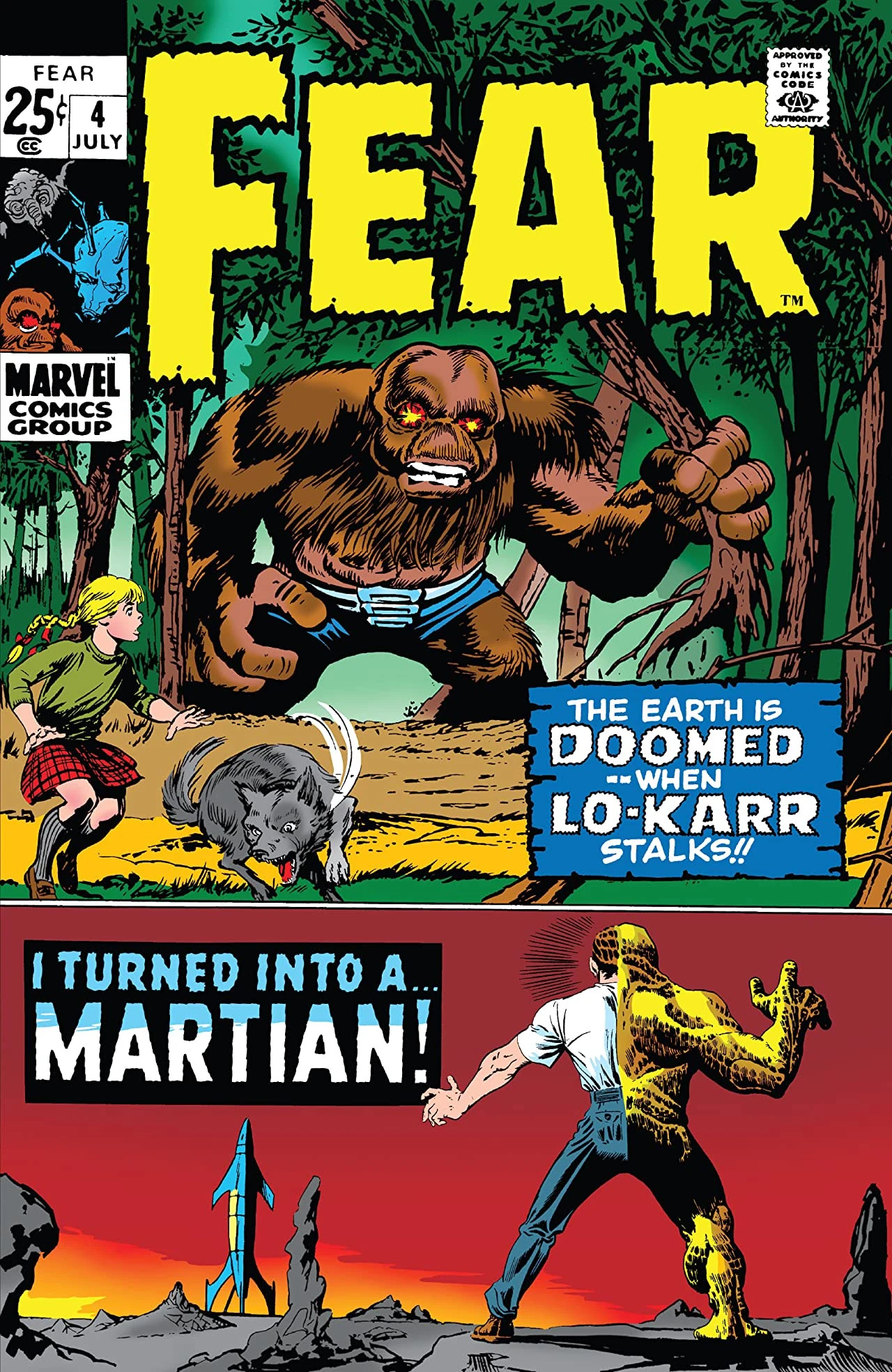 Fear Vol 1 4 | Marvel Database | Fandom