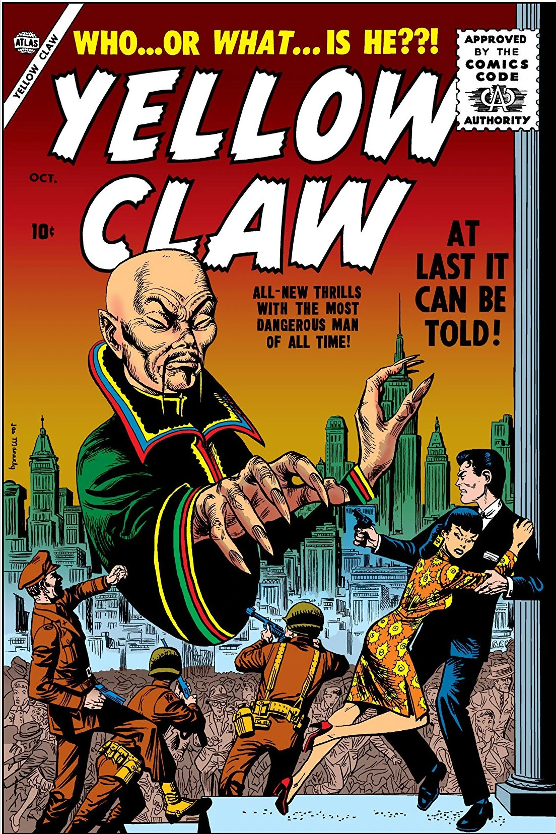 Yellow Claw Vol 1 1 | Marvel Database | Fandom