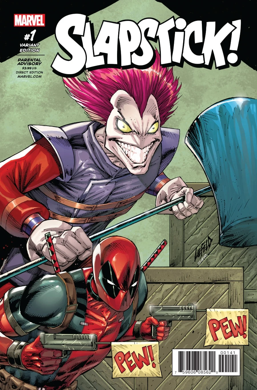 Image - Slapstick Vol 2 1 Liefeld Variant.jpg | Marvel Database ...