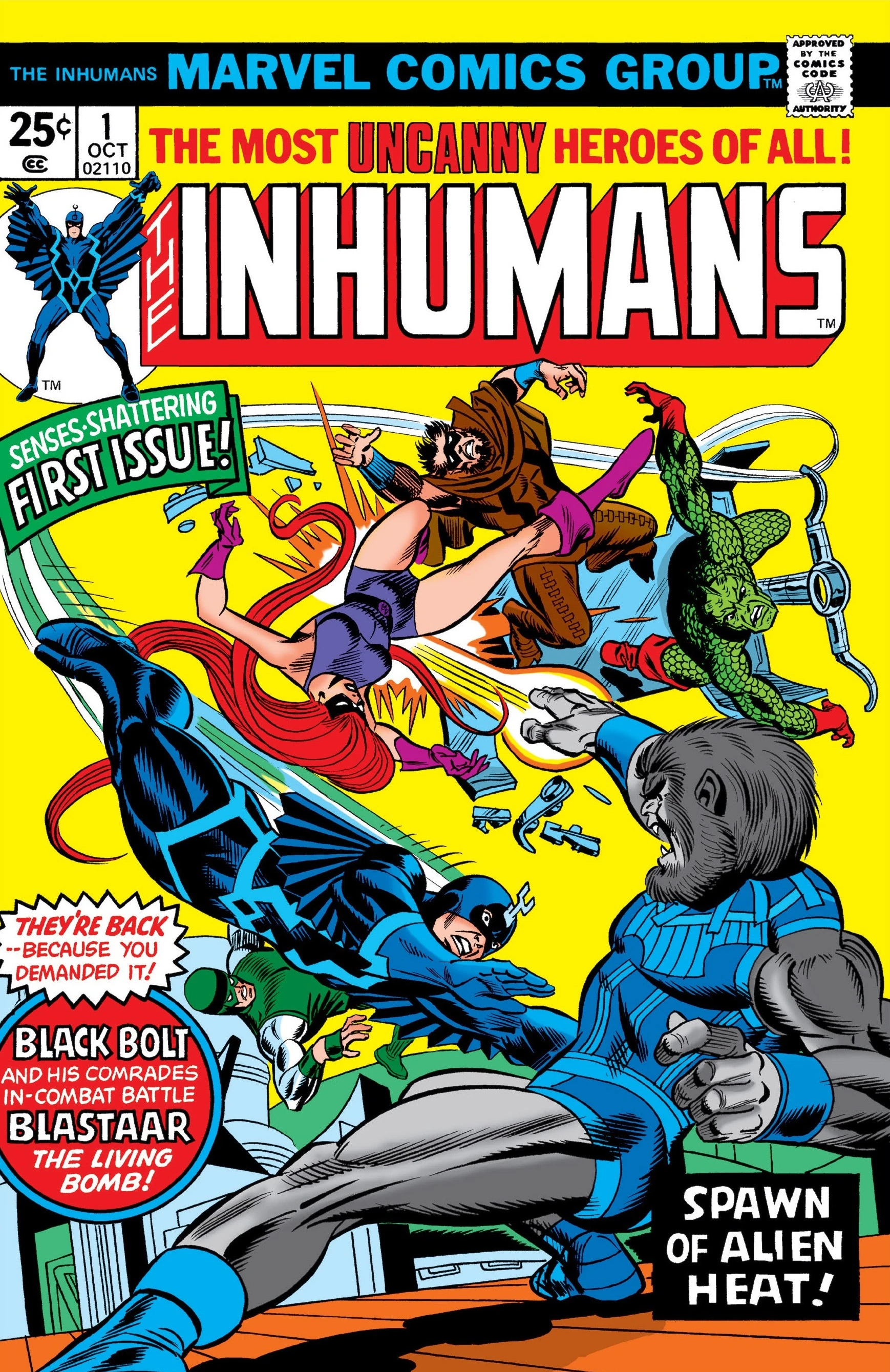 Inhumans Vol 1 1 | Marvel Database | FANDOM powered by Wikia