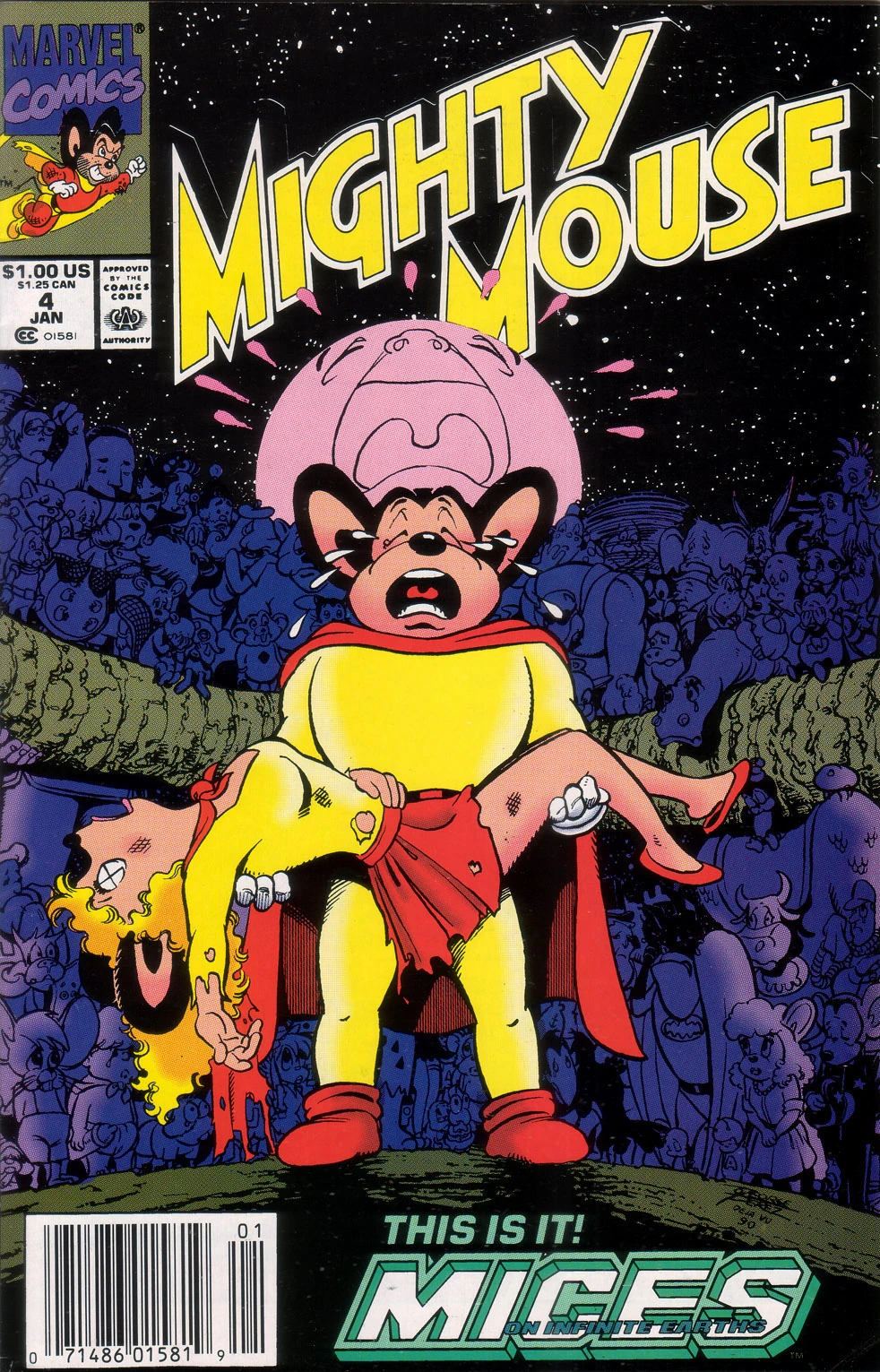 Mighty Mouse Vol 1 4 | Marvel Database | FANDOM powered by Wikia
