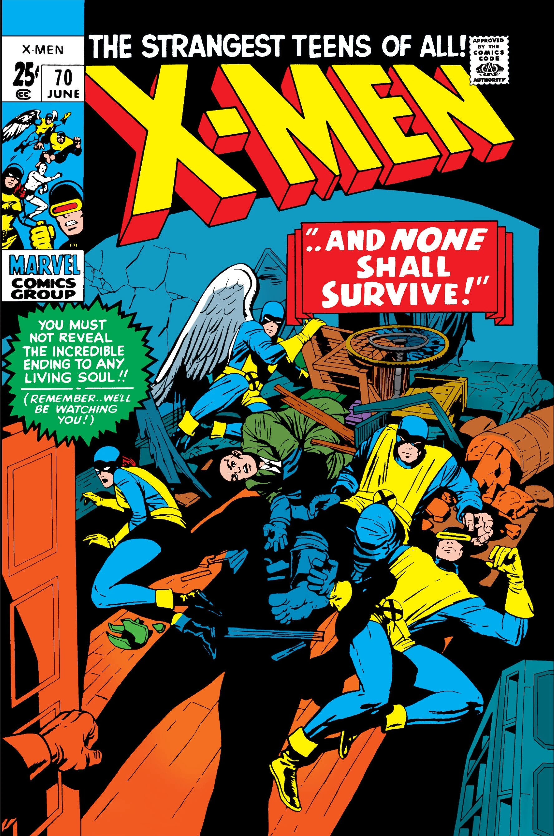 X-Men Vol 1 70 | Marvel Database | Fandom