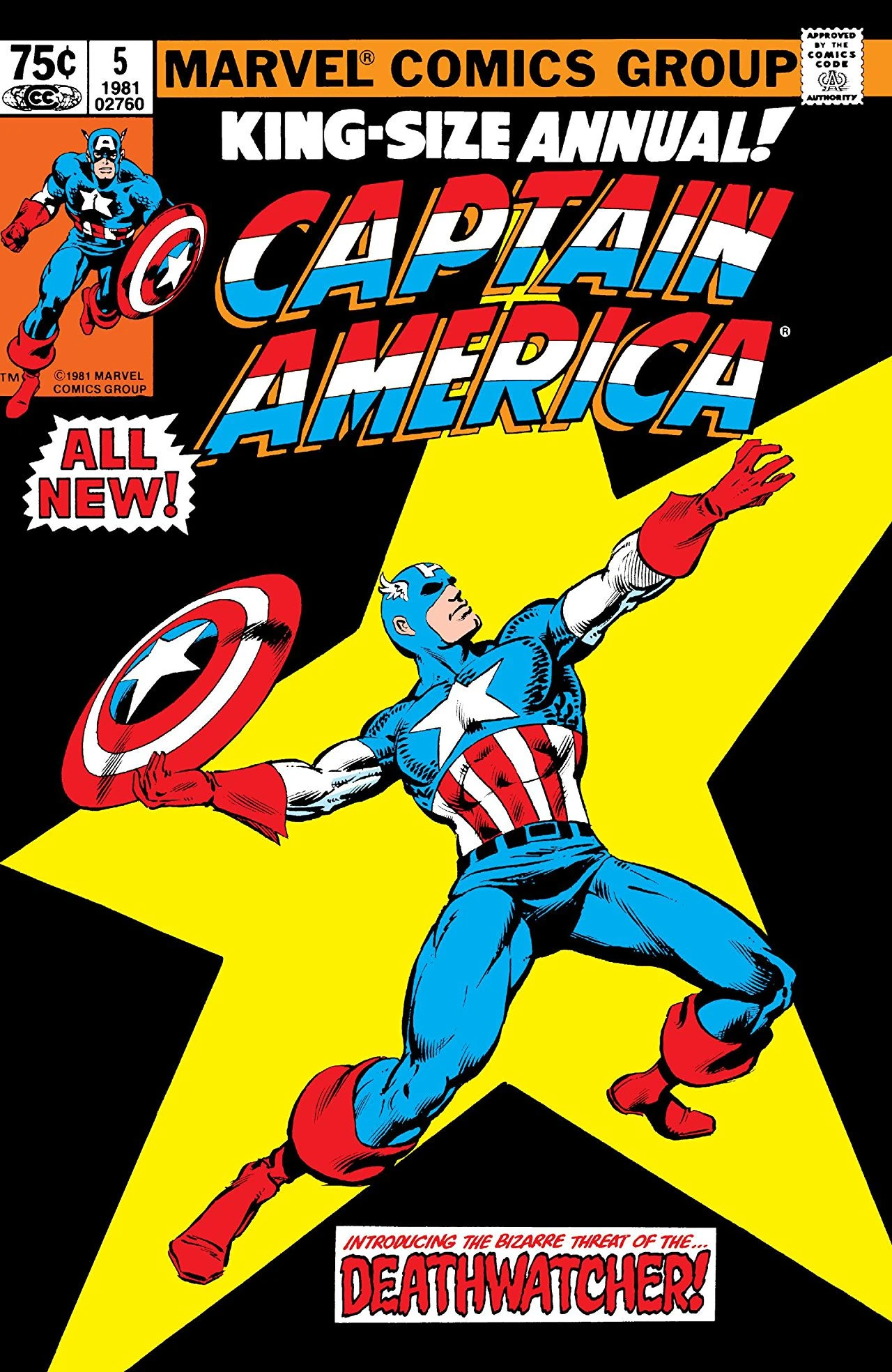 Captain America Annual Vol 1 5 | Marvel Database | Fandom