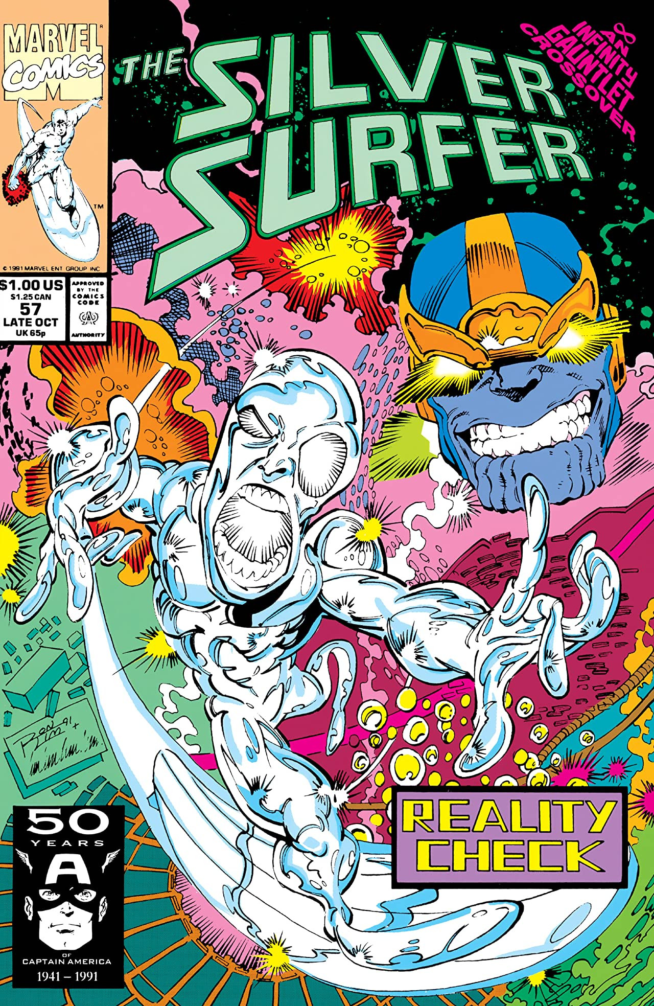 Silver Surfer Vol 3 57 Marvel Database Fandom Powered By Wikia
