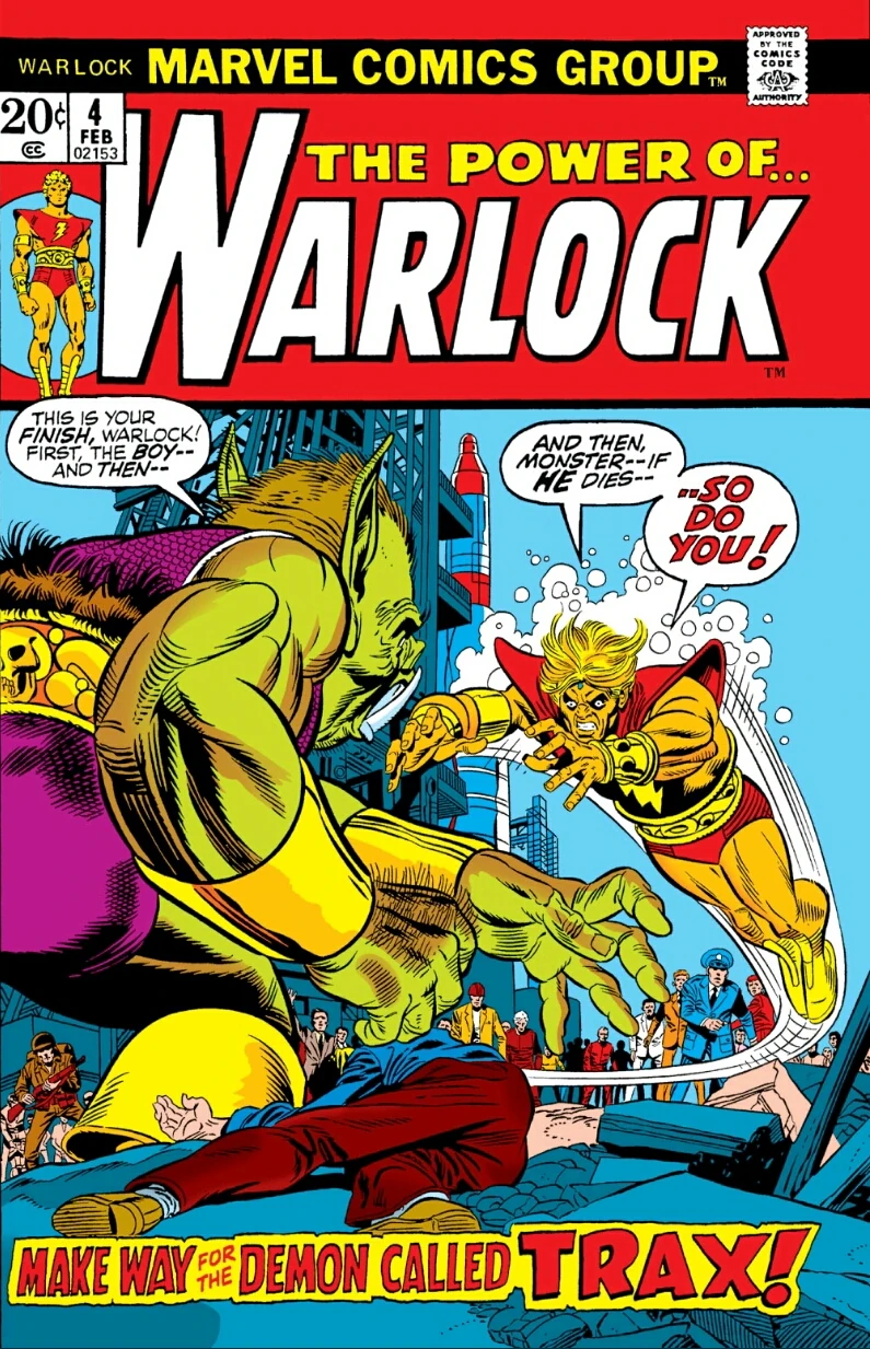 Warlock Vol 1 4 | Marvel Database | Fandom