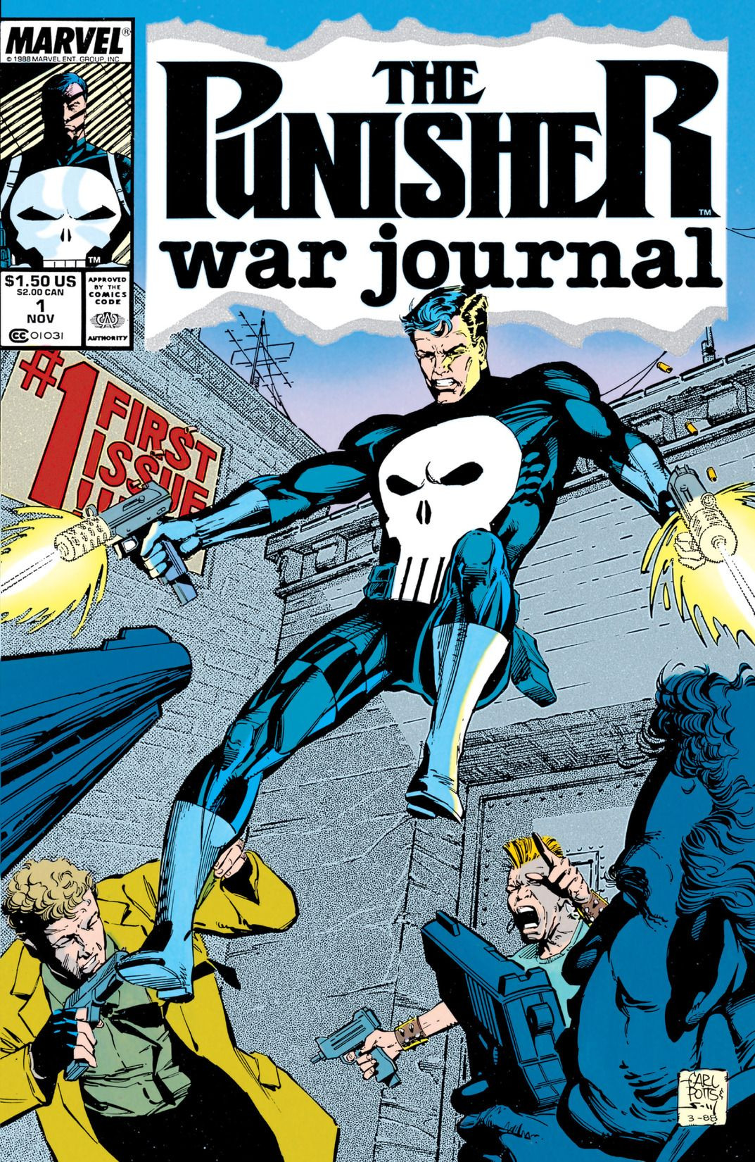 Punisher War Journal Vol 1 1 Marvel Database Fandom Powered By Wikia
