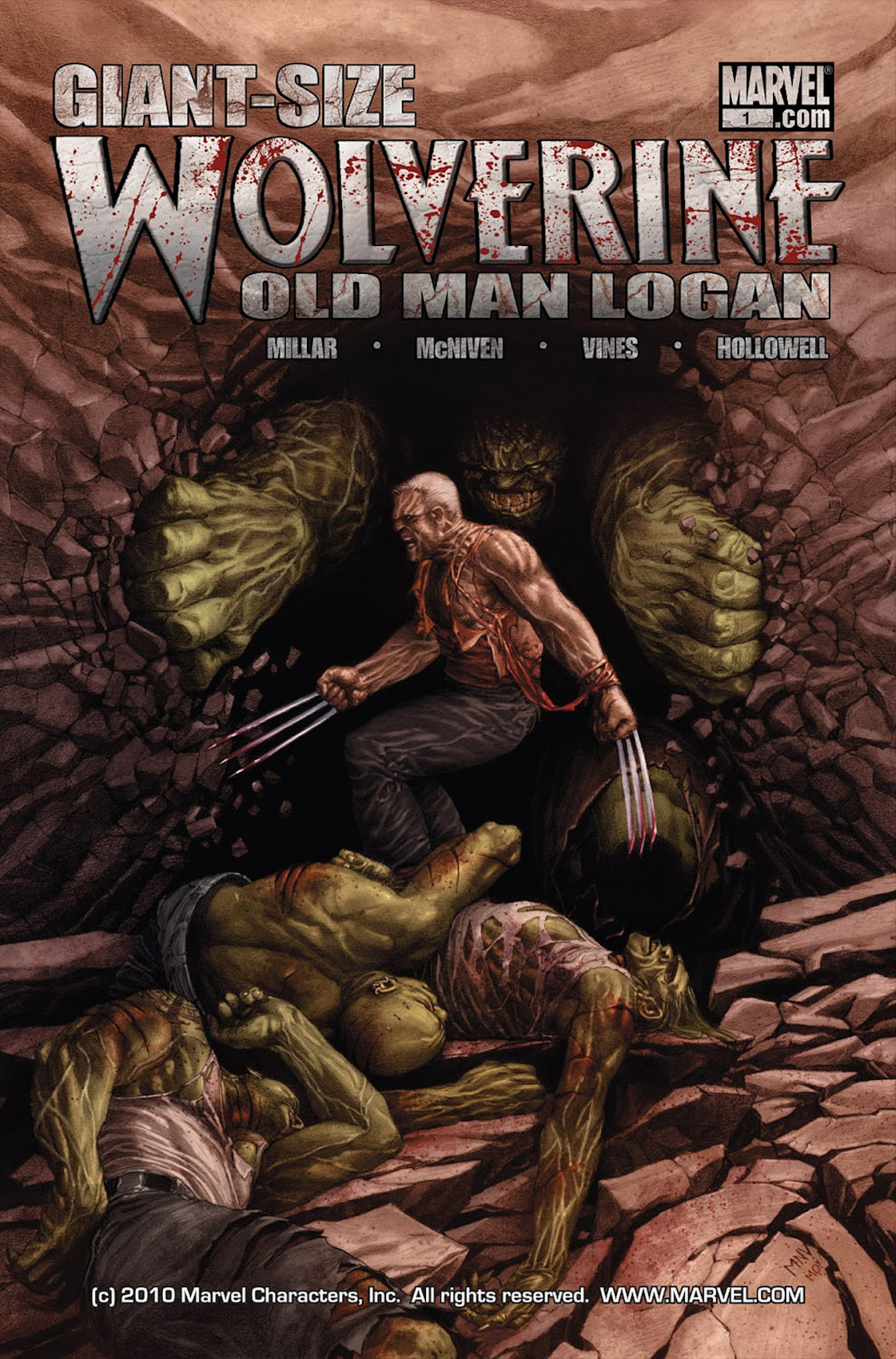 Wolverine Old Man Logan Giant Size Vol 1 1 Marvel Database Fandom Powered By Wikia