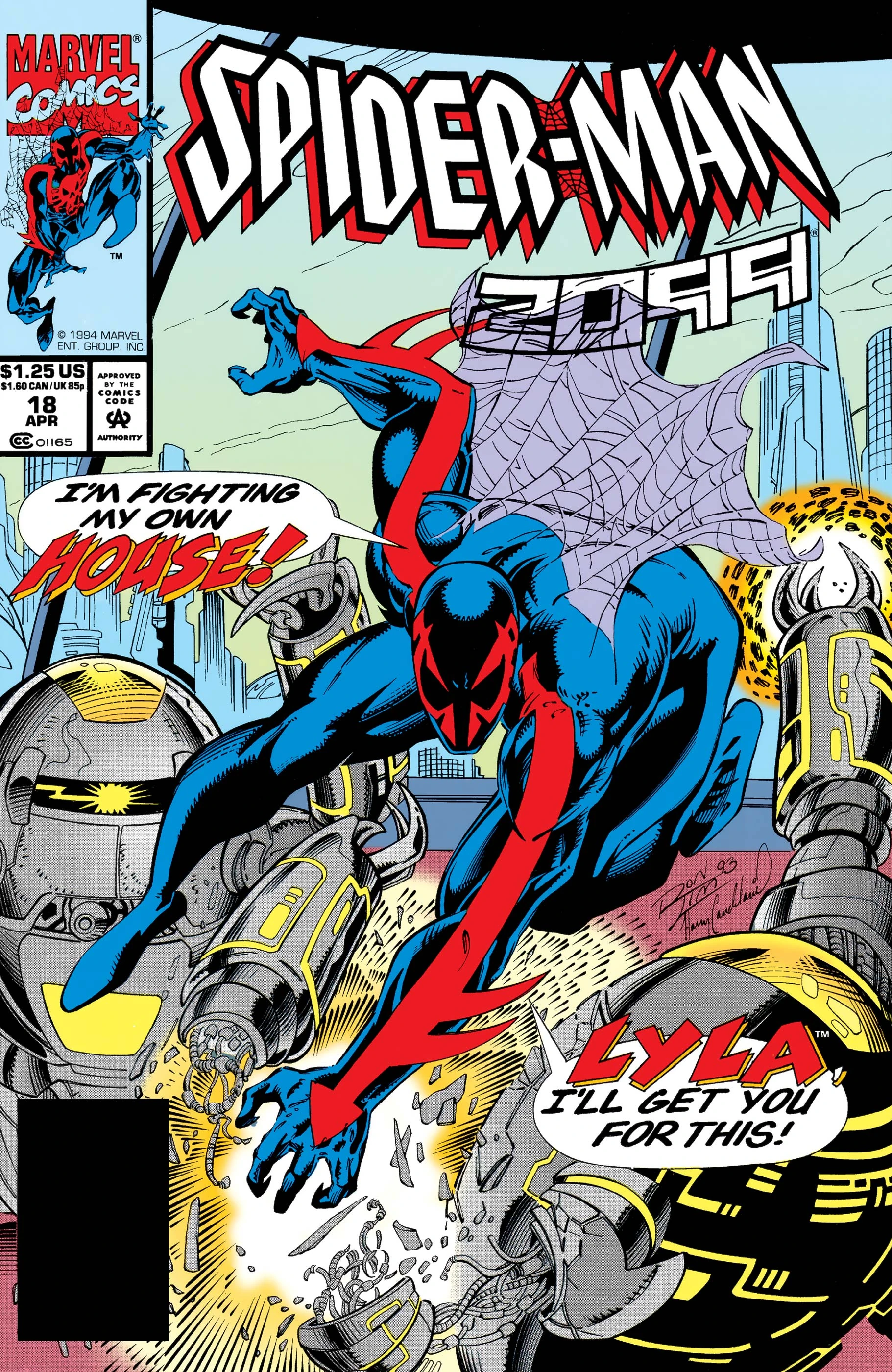 Spider-Man 2099 Vol 1 18 | Marvel Database | FANDOM powered by Wikia