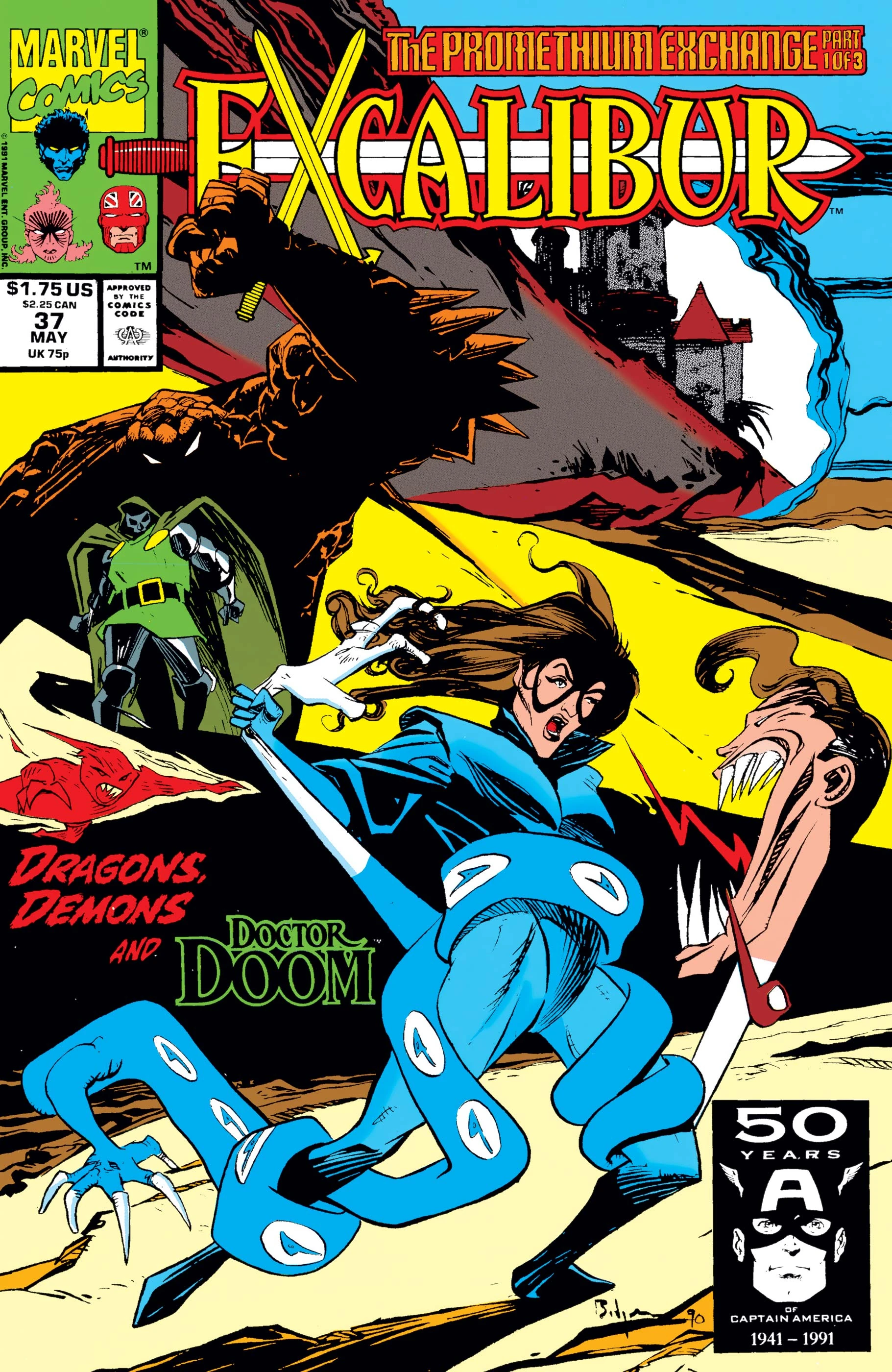 Excalibur Vol 1 37 | Marvel Database | FANDOM powered by Wikia