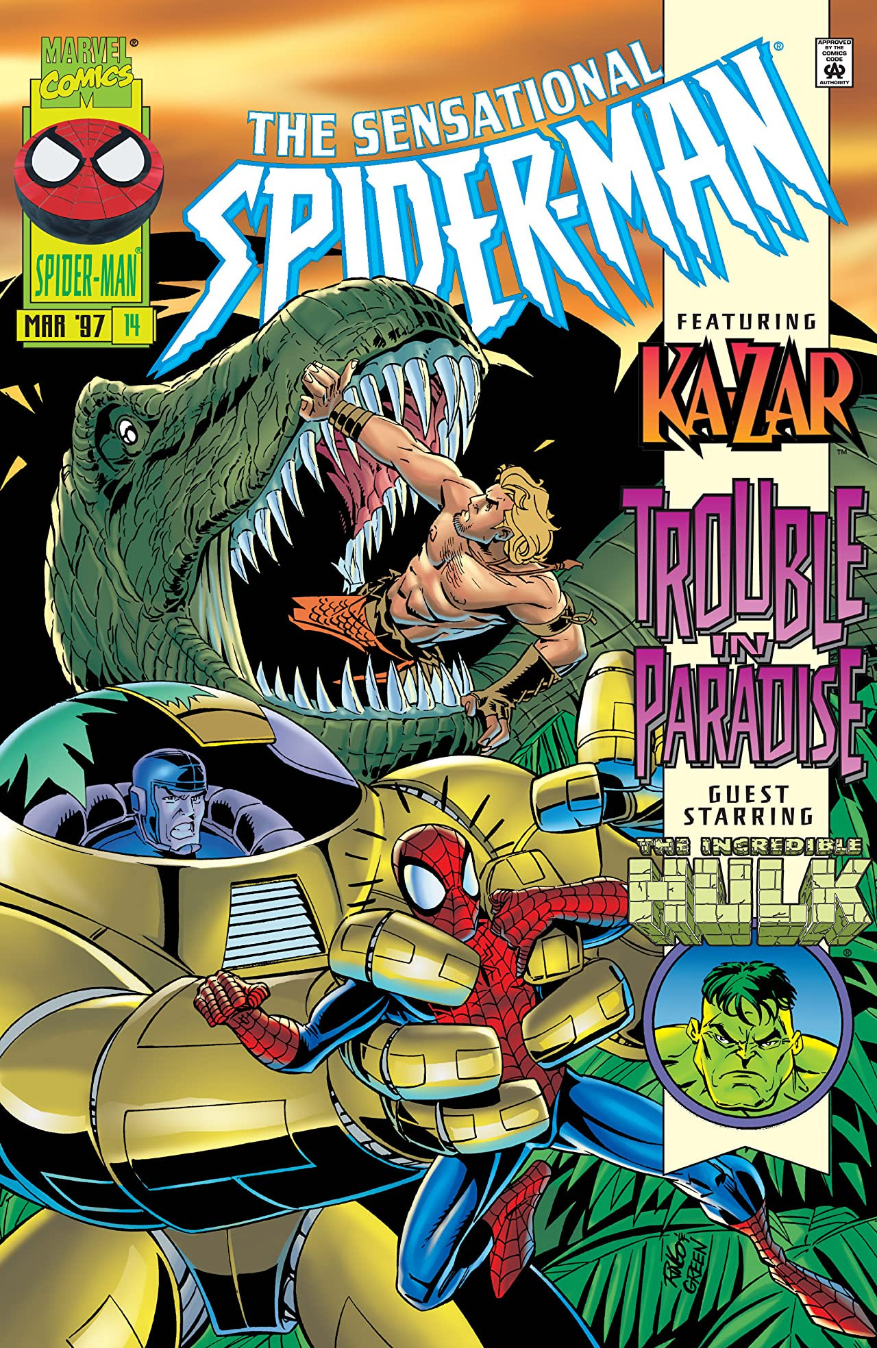 Sensational Spider-man Vol 1 14 | Marvel Database | Fandom Powered By Wikia