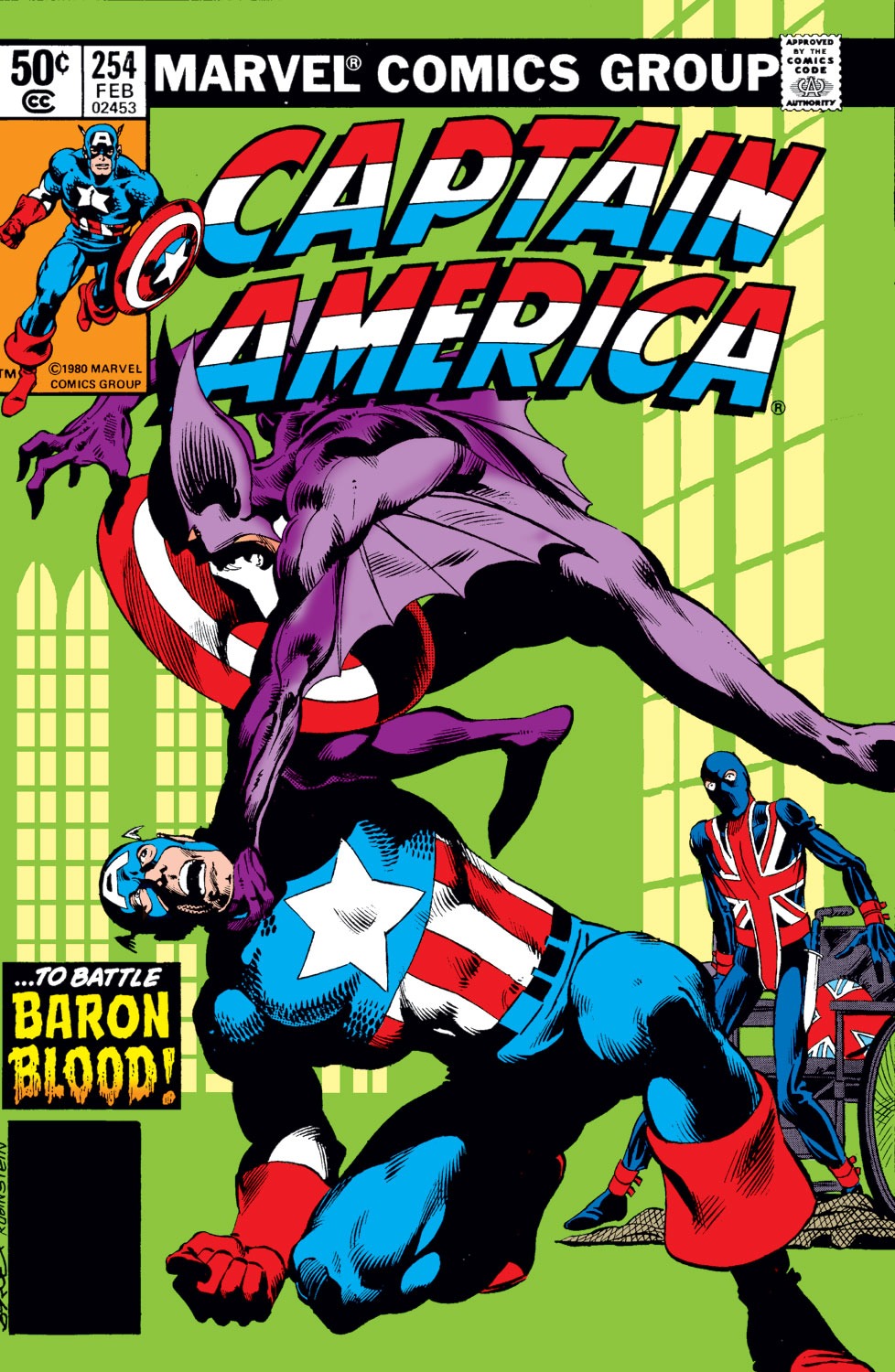Captain America Vol 1 254 Marvel Database Fandom