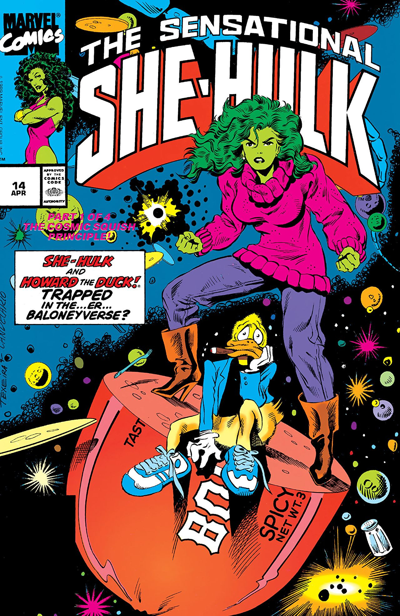 Sensational She Hulk Vol 1 14 Marvel Database Fandom Powered By Wikia