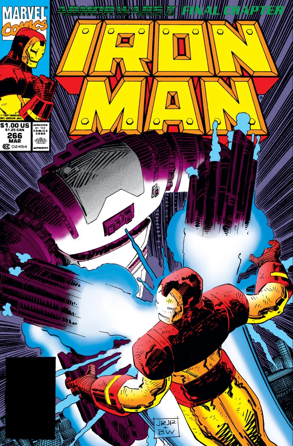 Iron Man Vol 1 266 | Marvel Database | FANDOM powered by Wikia