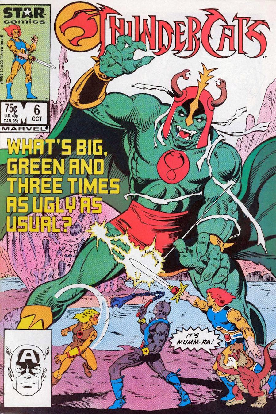 Thundercats Vol 1 6 Marvel Database Fandom Powered By Wikia