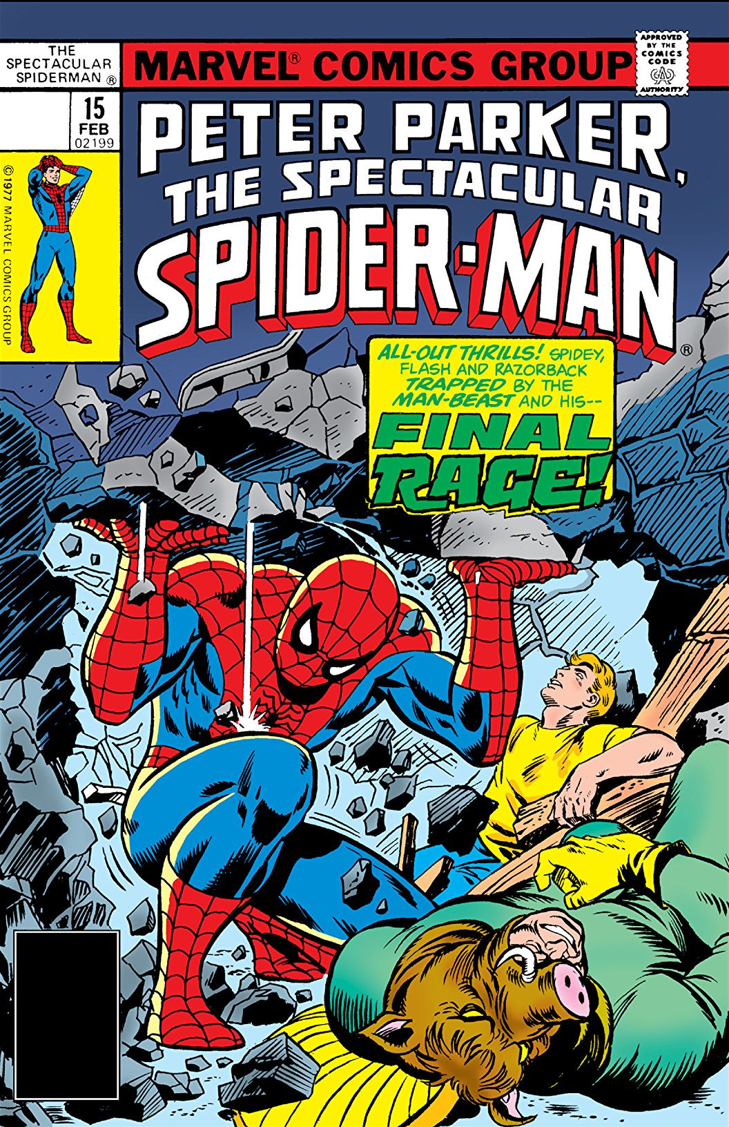 Peter Parker, The Spectacular Spider-man Vol 1 15 | Marvel Database