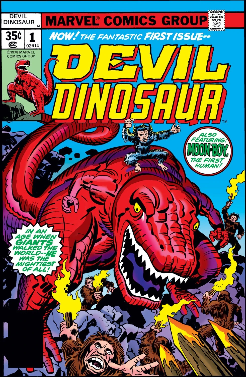 Devil Dinosaur Vol 1 1 | Marvel Database | FANDOM powered by Wikia