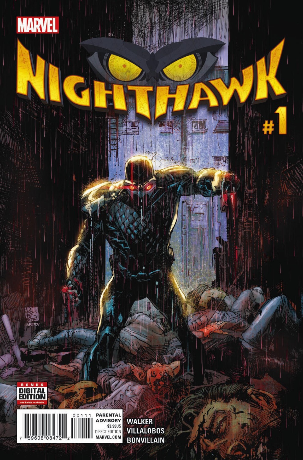 Nighthawk Vol 2 1 | Marvel Database | FANDOM powered by Wikia