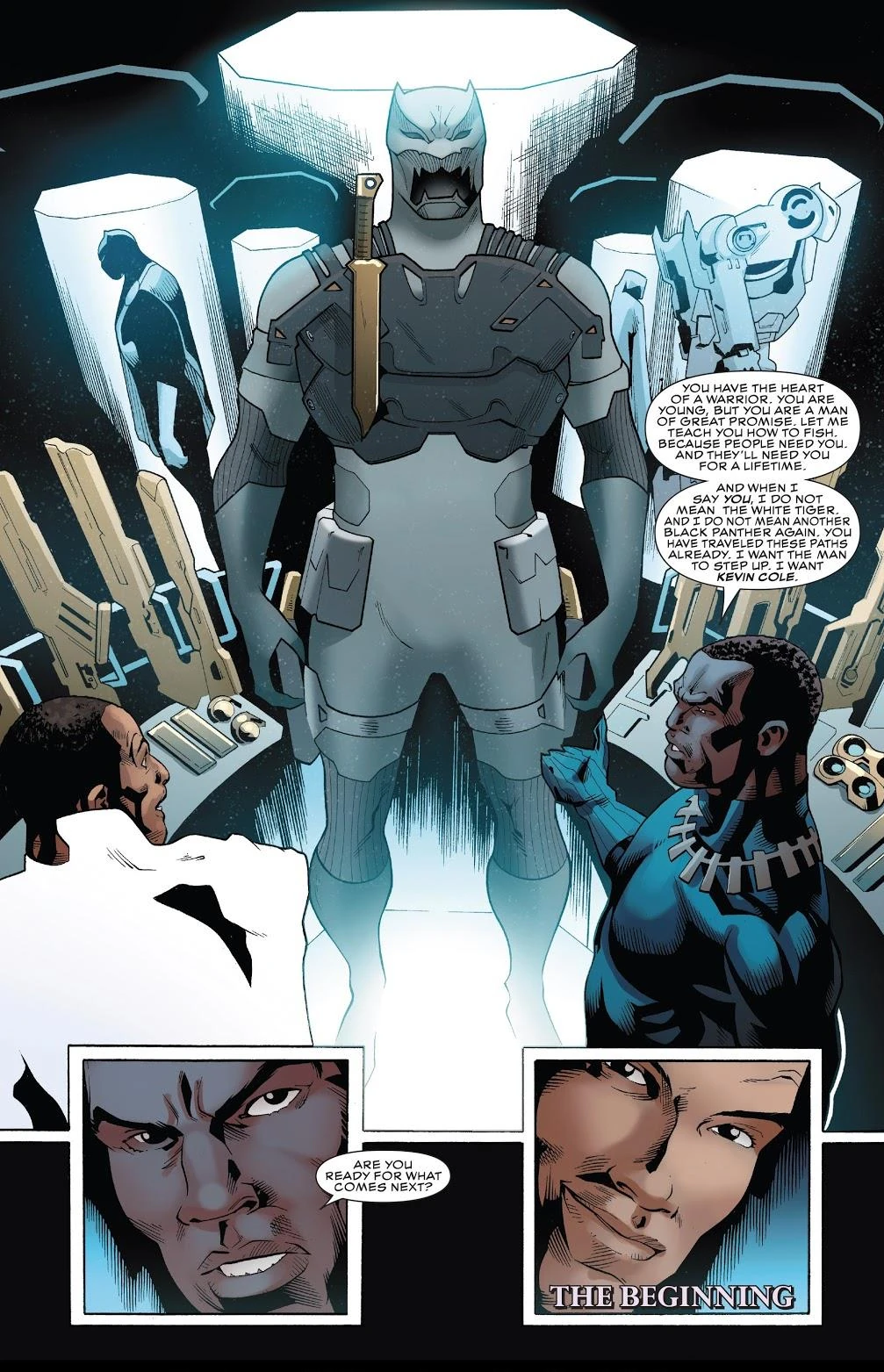 Image - Kevin Cole (Earth-616) and T'Challa (Earth-616) from Black ...