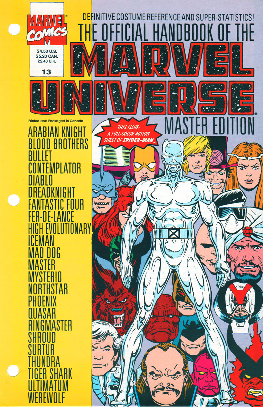 Official Handbook Of The Marvel Universe Master Edition Vol 1 13