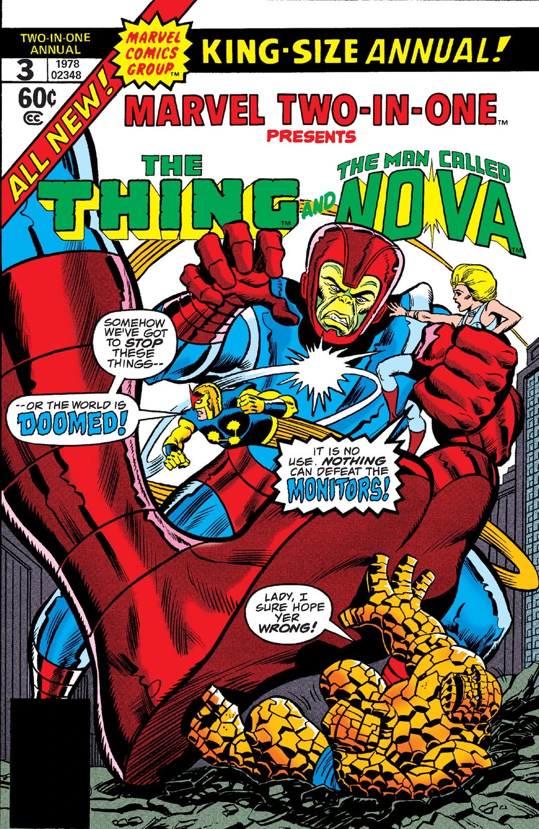 Marvel Two-In-One Annual Vol 1 3 | Marvel Database | Fandom