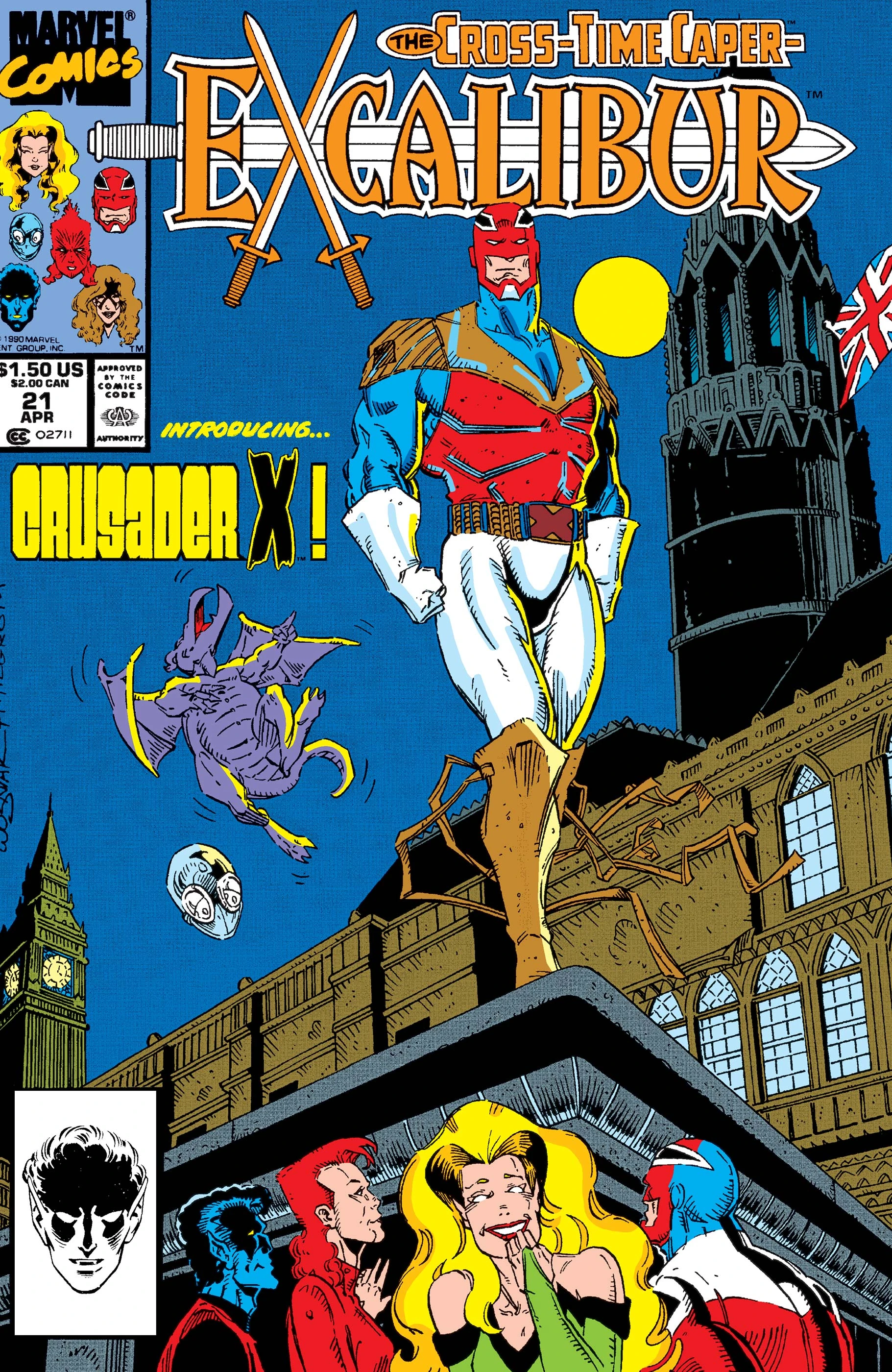 Excalibur Vol 1 21 | Marvel Database | FANDOM powered by Wikia