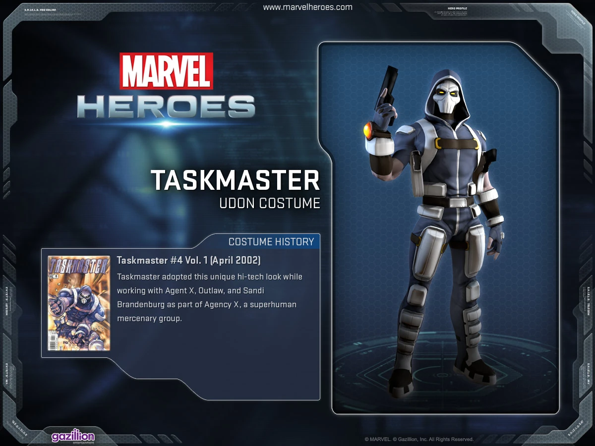 Image - Costume Taskmaster Udon.jpg | Marvel Heroes Wiki | FANDOM ...