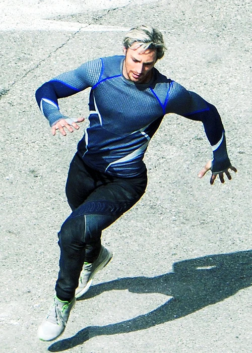 Image - Quicksilver Running on Aou set.jpg | Marvel Movies | FANDOM ...