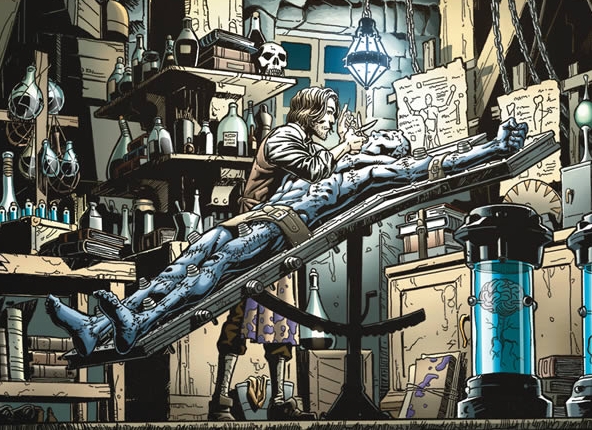 Image - Frankenstein creation cartoon.jpg | Mary Shelley Wiki | FANDOM ...